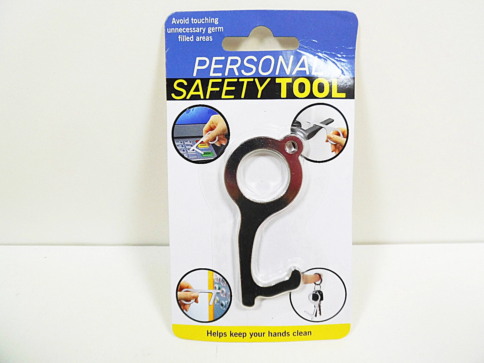 FORGE- Door Opener Tool No Touch Handheld Opening Device Key Chain ...