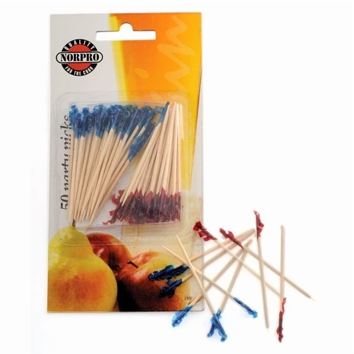 FORGE- Pack Of 100 Party Food Tooth Picks Cocktails Appetizers Hors-D ...