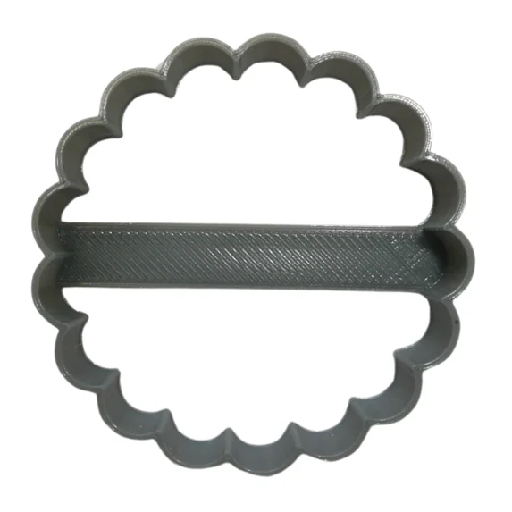 FORGE- Scalloped Circle Shape For Jam Filled Linzer Cookie Cutter Made ...