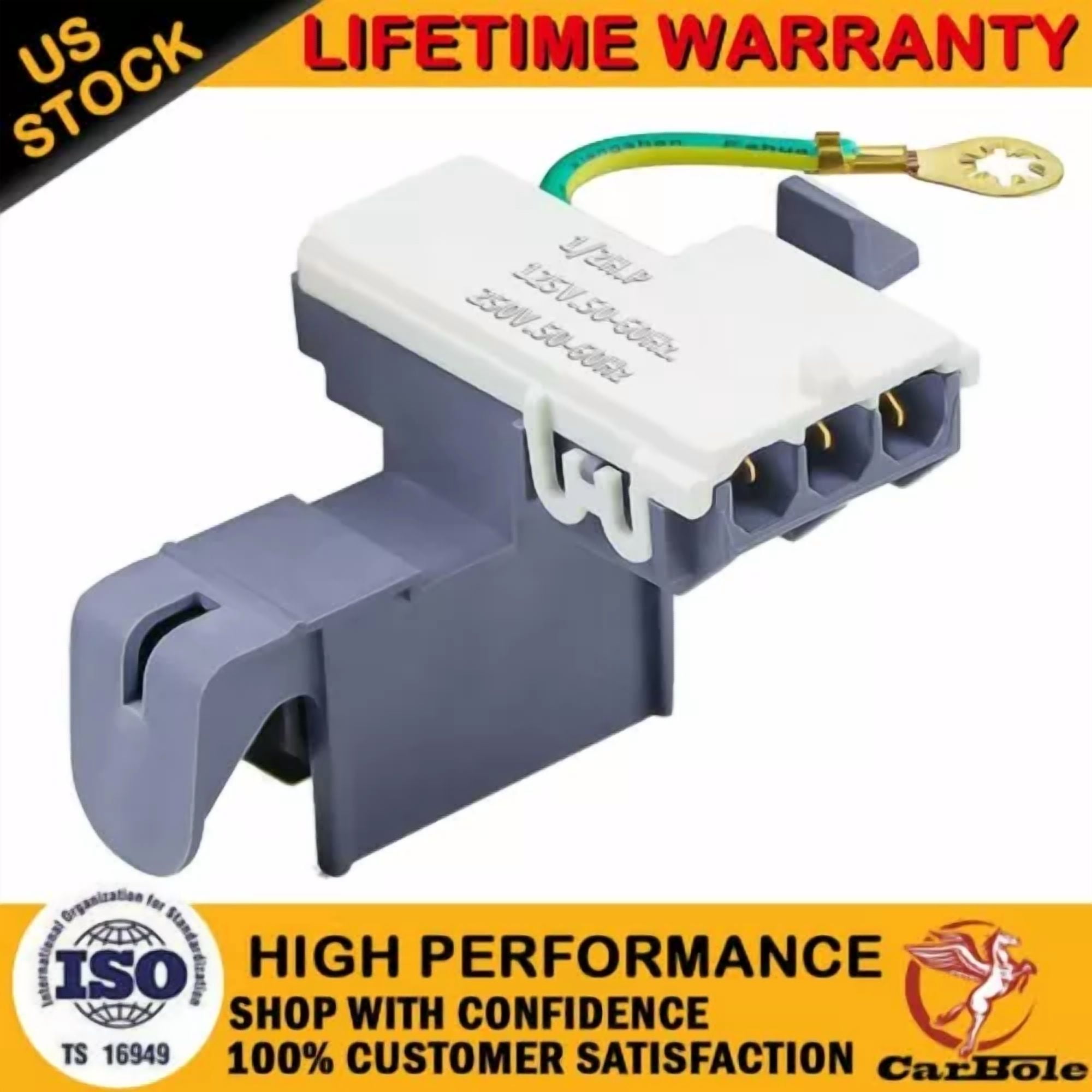 FORGE- Wp8318084 Washer Door Lid Switch For Kenmore Whirlpool & Estate ...