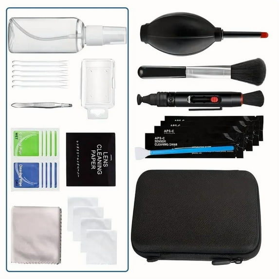 FORICOM Camera Cleaning Kit, Camera Lens Cleaner and Camera Accessories ...