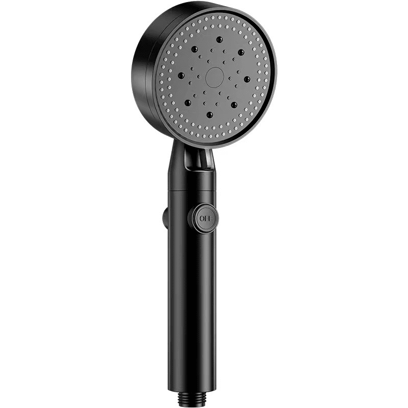 FORICOM High-pressure shower head with pause button, 5 spray modes ...