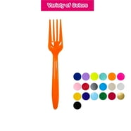Touch of Color Teal Lagoon Plastic Forks 24 Pack - Walmart.com