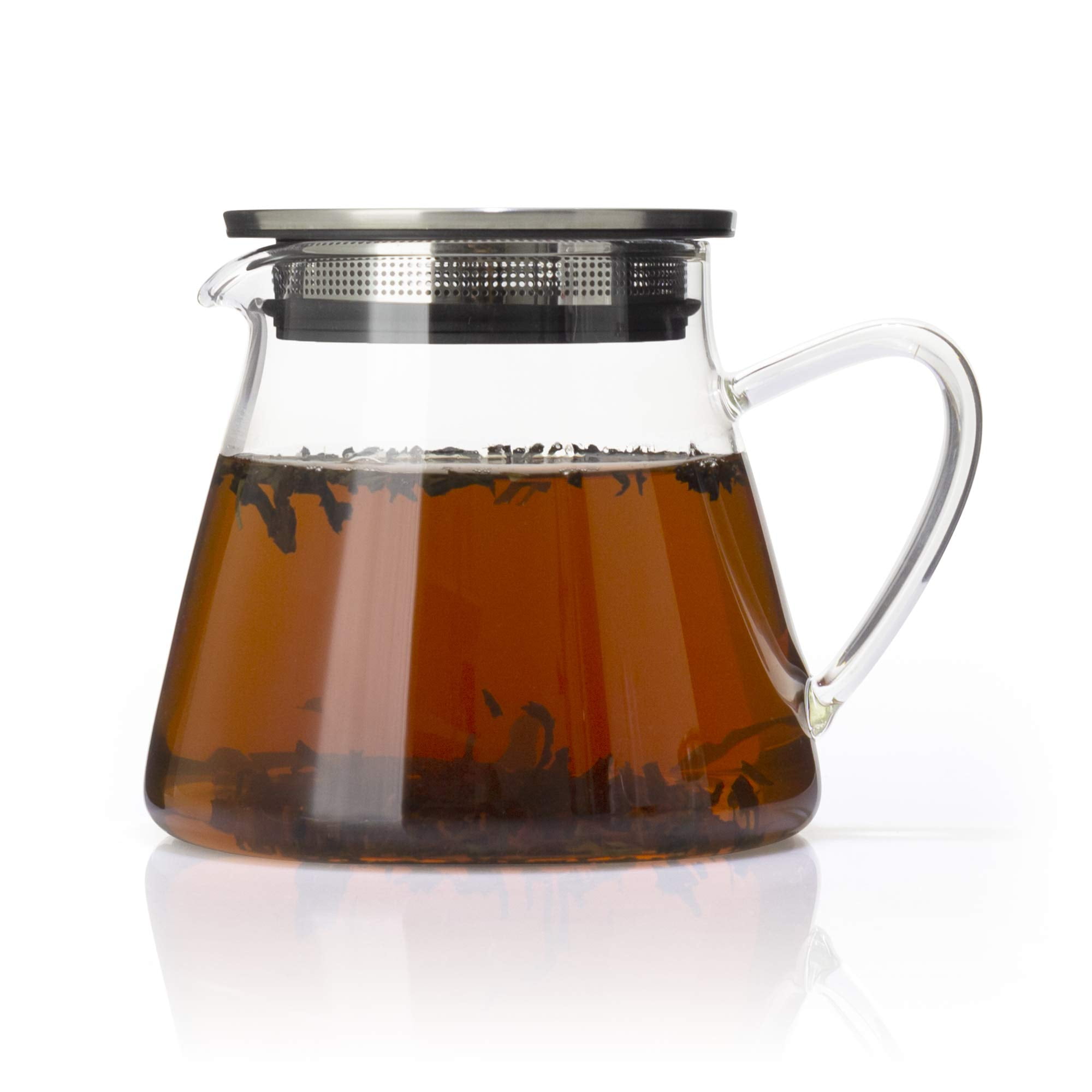 FORLIFE Fuji Glass Teapot with Filter Lid (18 ounces) - Walmart ...