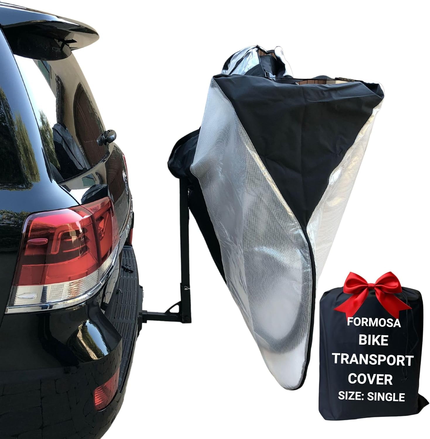 FORMOSA Protective Travel Bike Cover for Transport on Rack - Travel ...