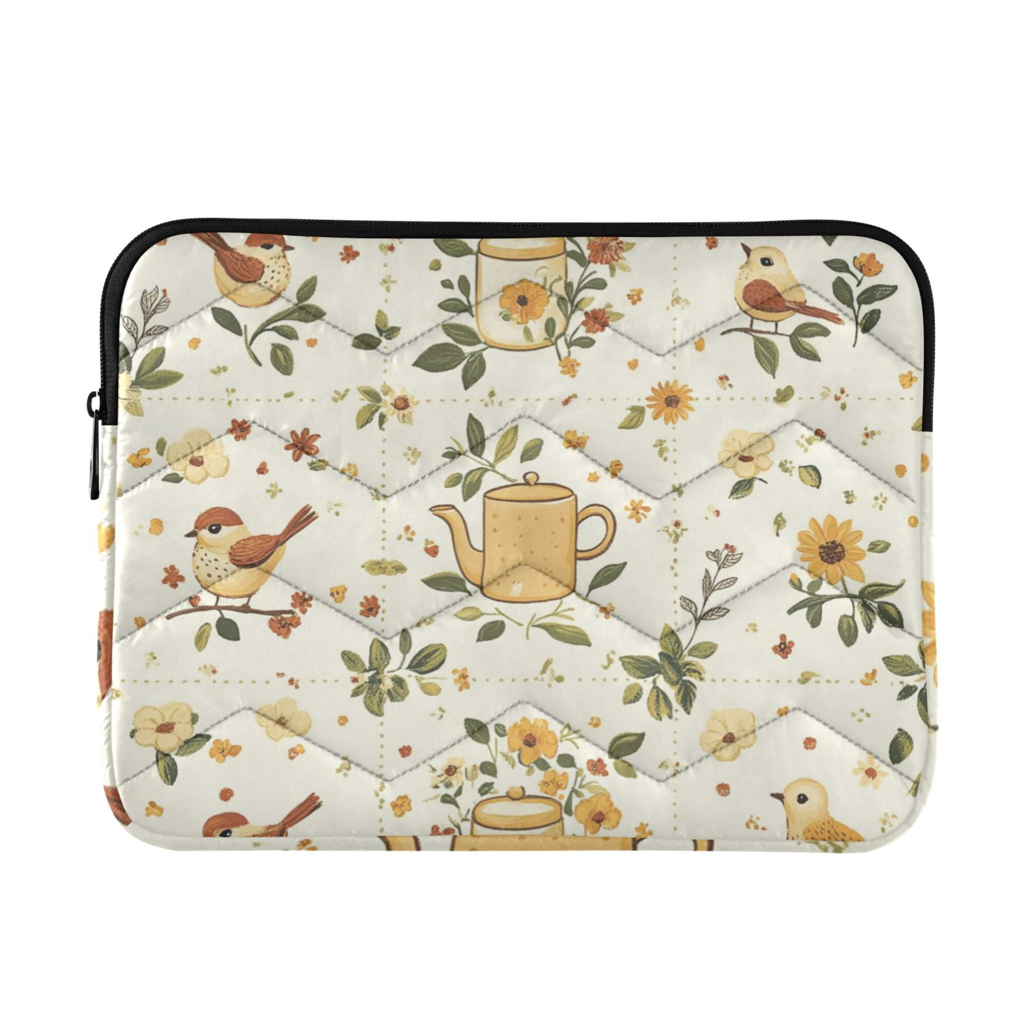 FORMRS 15-15.6 inch Laptop Sleeve Case Soft Carrying Quilted Computer ...