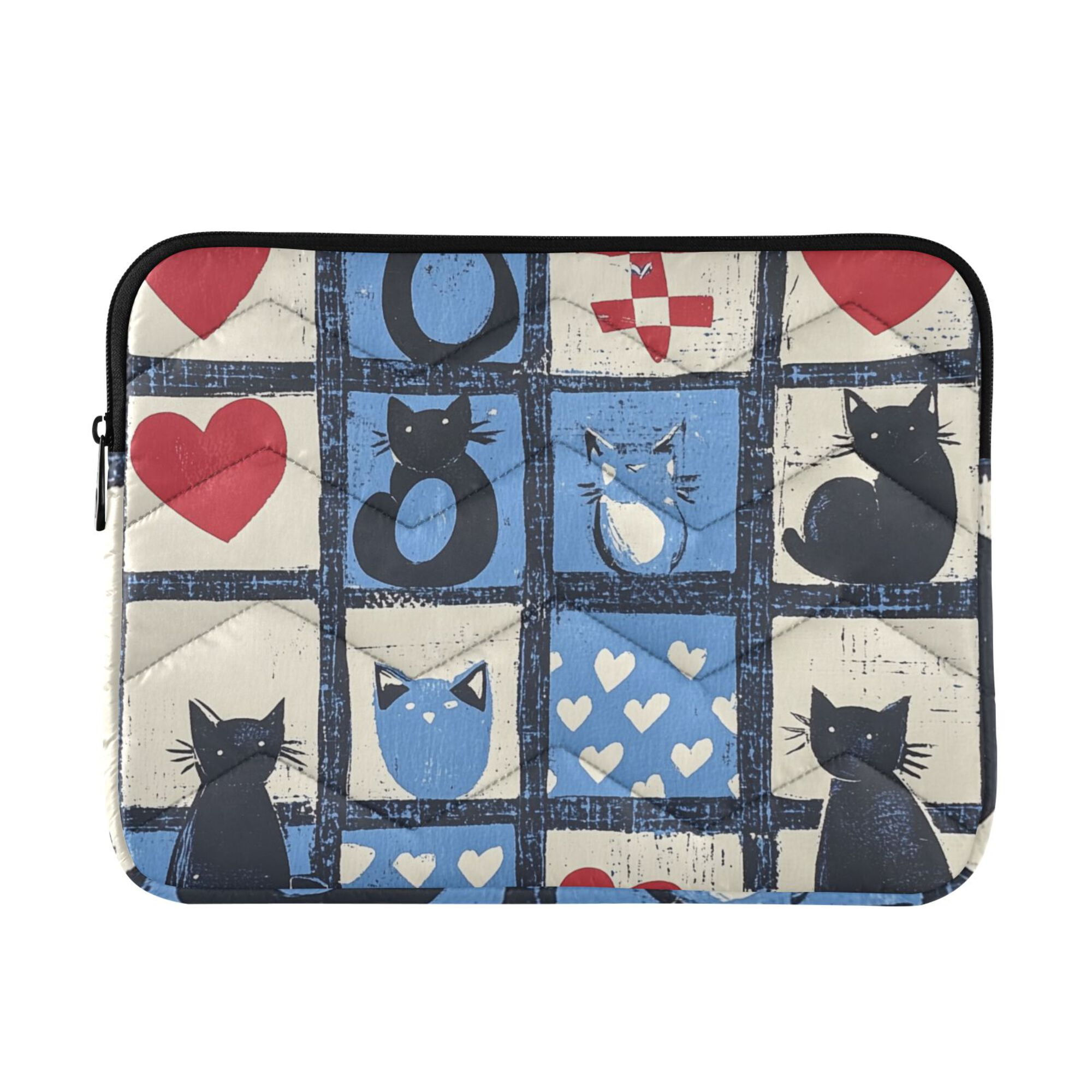 FORMRS 15-15.6 inch Laptop Sleeve Case Soft Carrying Quilted Computer ...