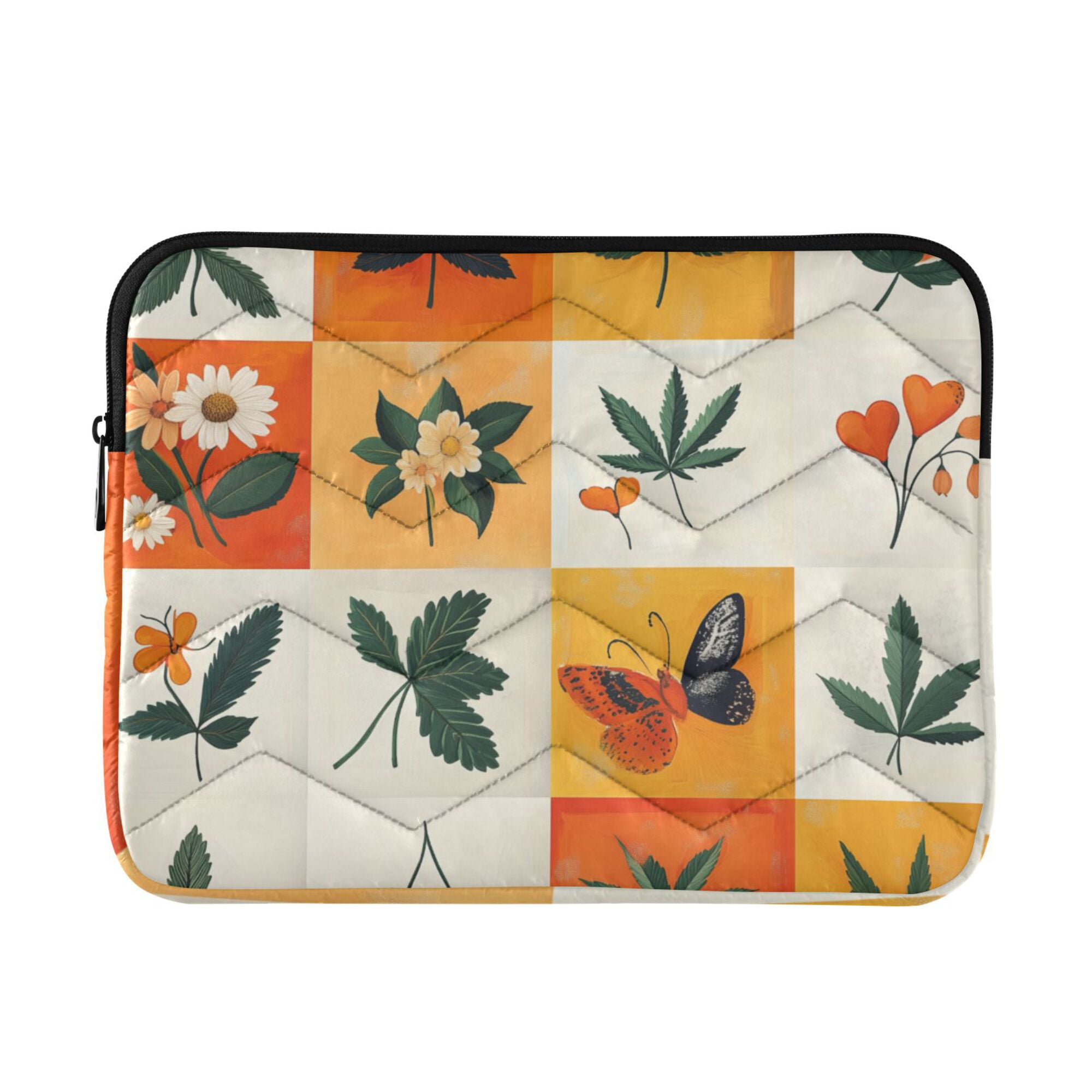 FORMRS 15-15.6 inch Laptop Sleeve Case Soft Carrying Quilted Computer ...
