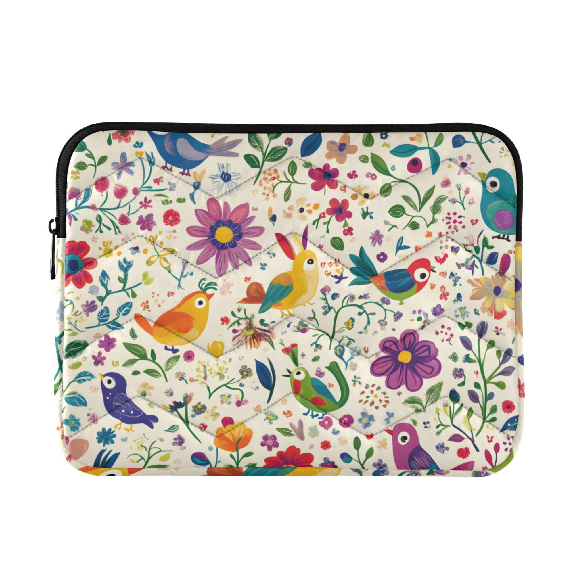 FORMRS 15-15.6 inch Laptop Sleeve Case Soft Carrying Quilted Computer ...