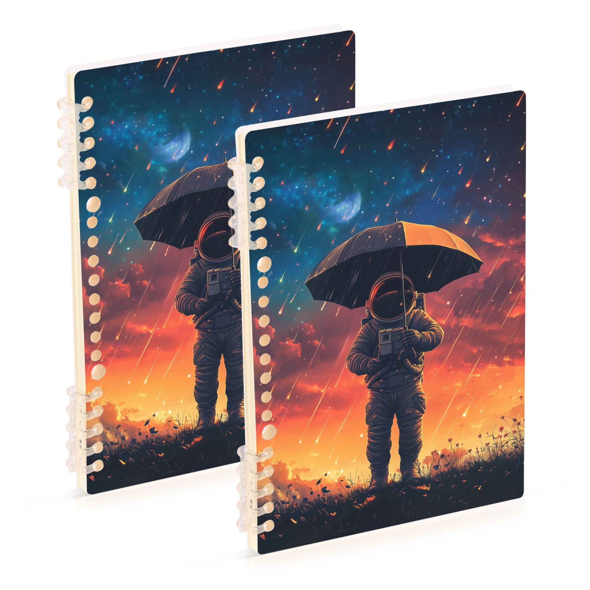 FORMRS 1-Subject Spiral Notebook 8" x 5" College Ruled 60 Refillable ...