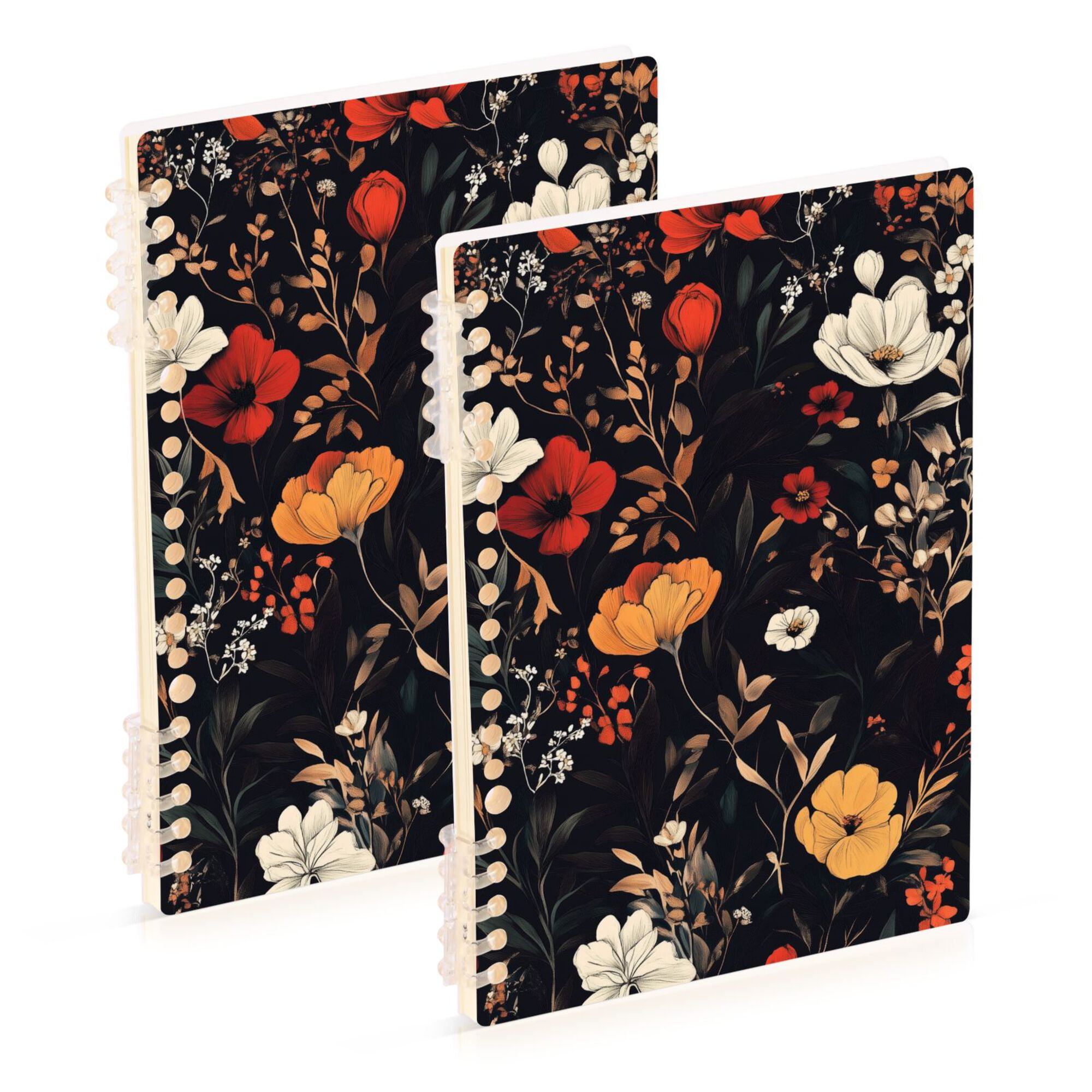 FORMRS 1-Subject Spiral Notebook 8" x 5" College Ruled 60 Refillable ...