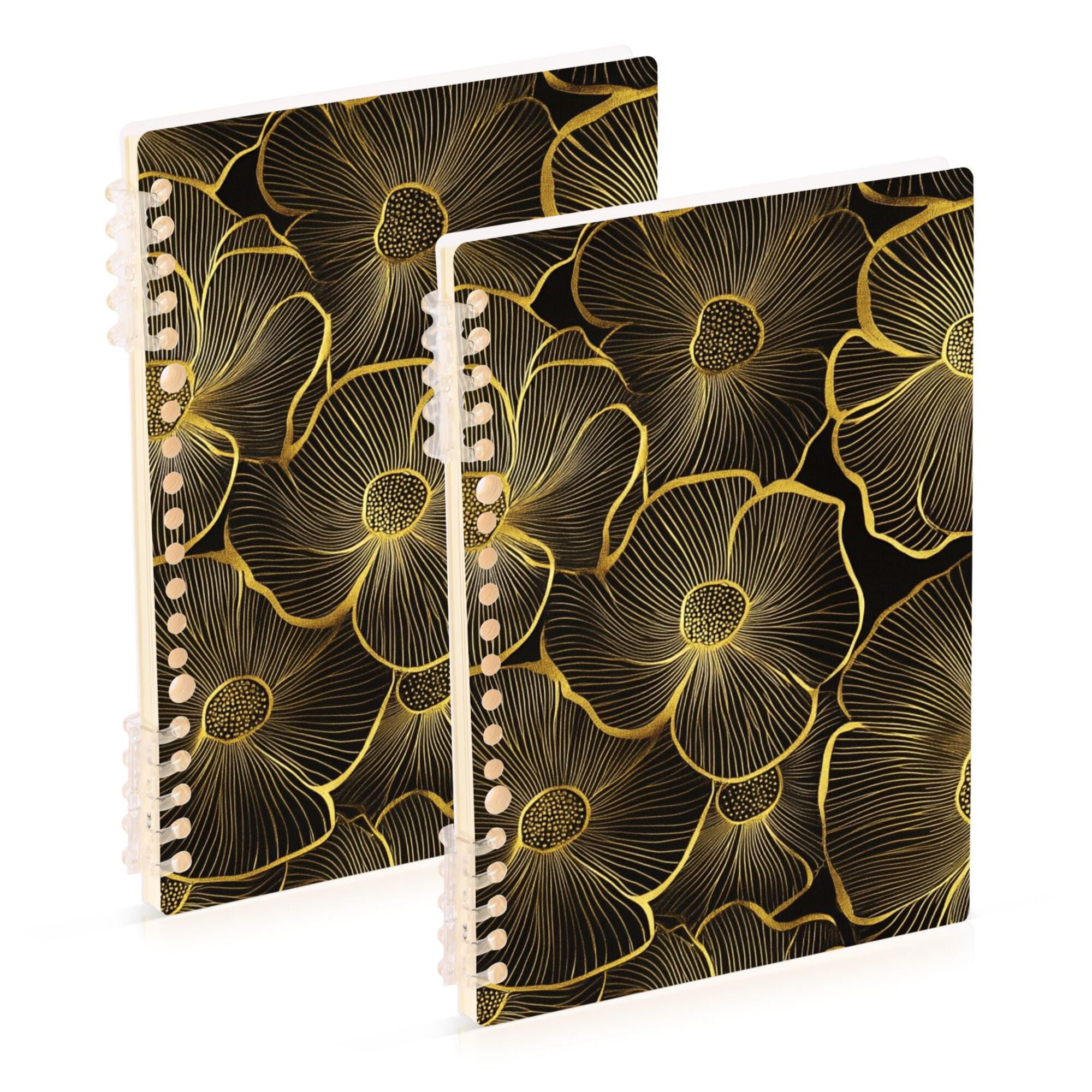 FORMRS 2 Pack Spiral Notebook College Ruled 1 Subject 8" x 5 ...