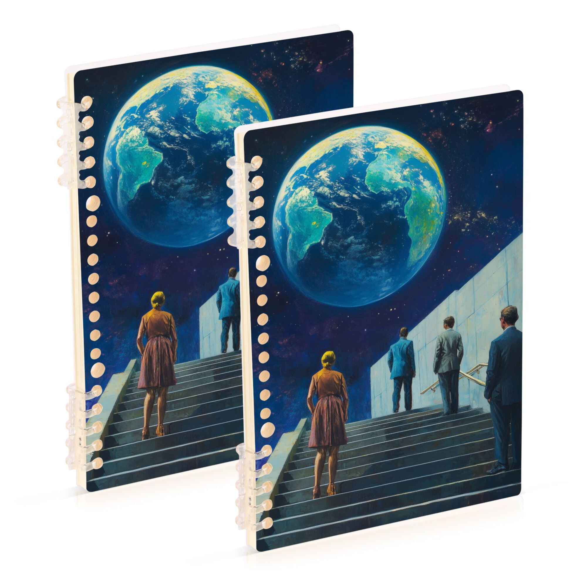 FORMRS 1-Subject Spiral Notebook 8" x 5" College Ruled 60 Refillable ...