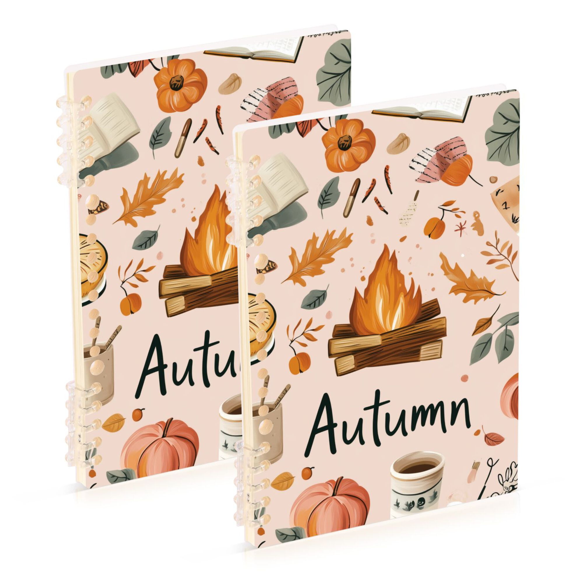 FORMRS 1-Subject Spiral Notebook 8" x 5" College Ruled 60 Refillable ...