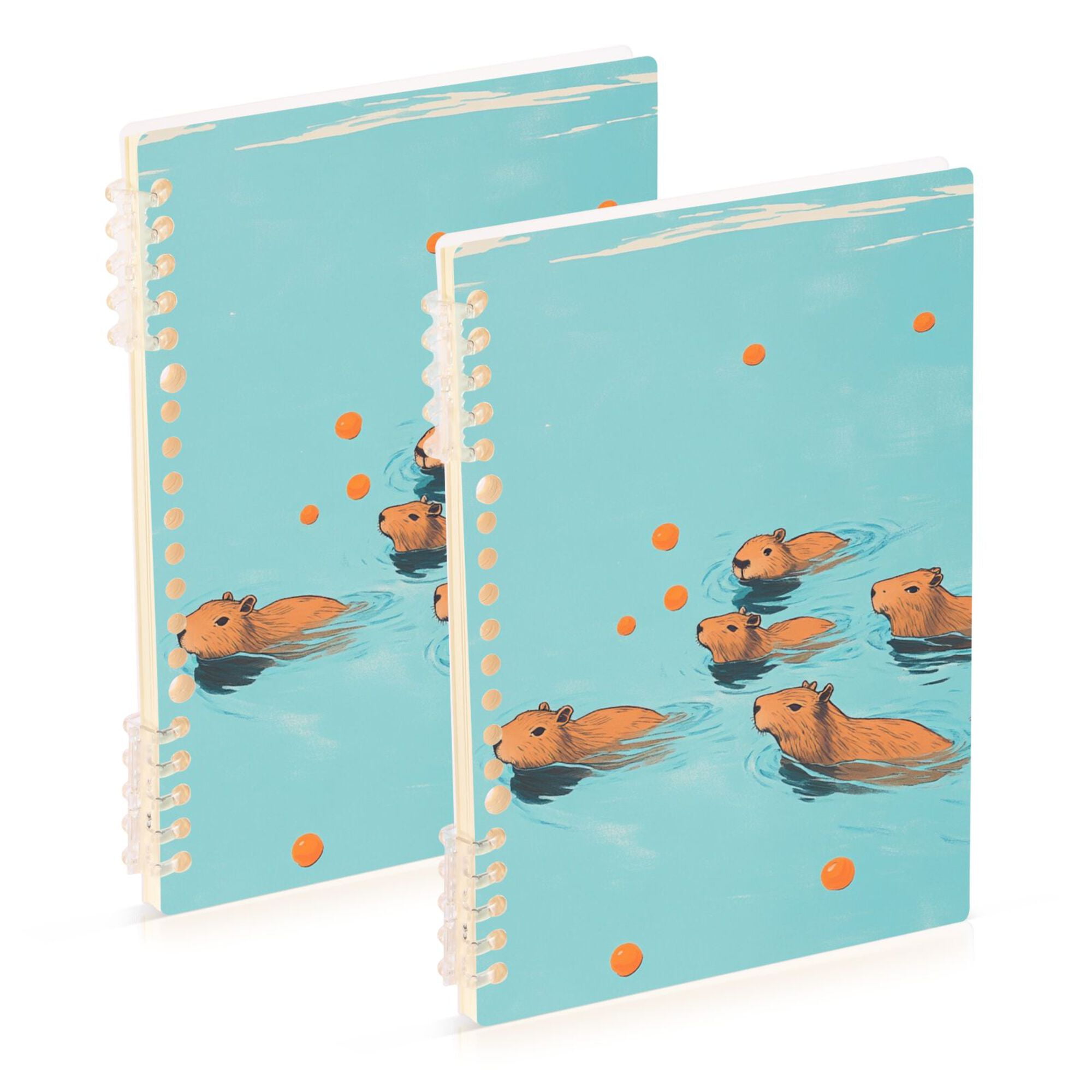 FORMRS 1-Subject Spiral Notebook 8" x 5" College Ruled 60 Refillable ...