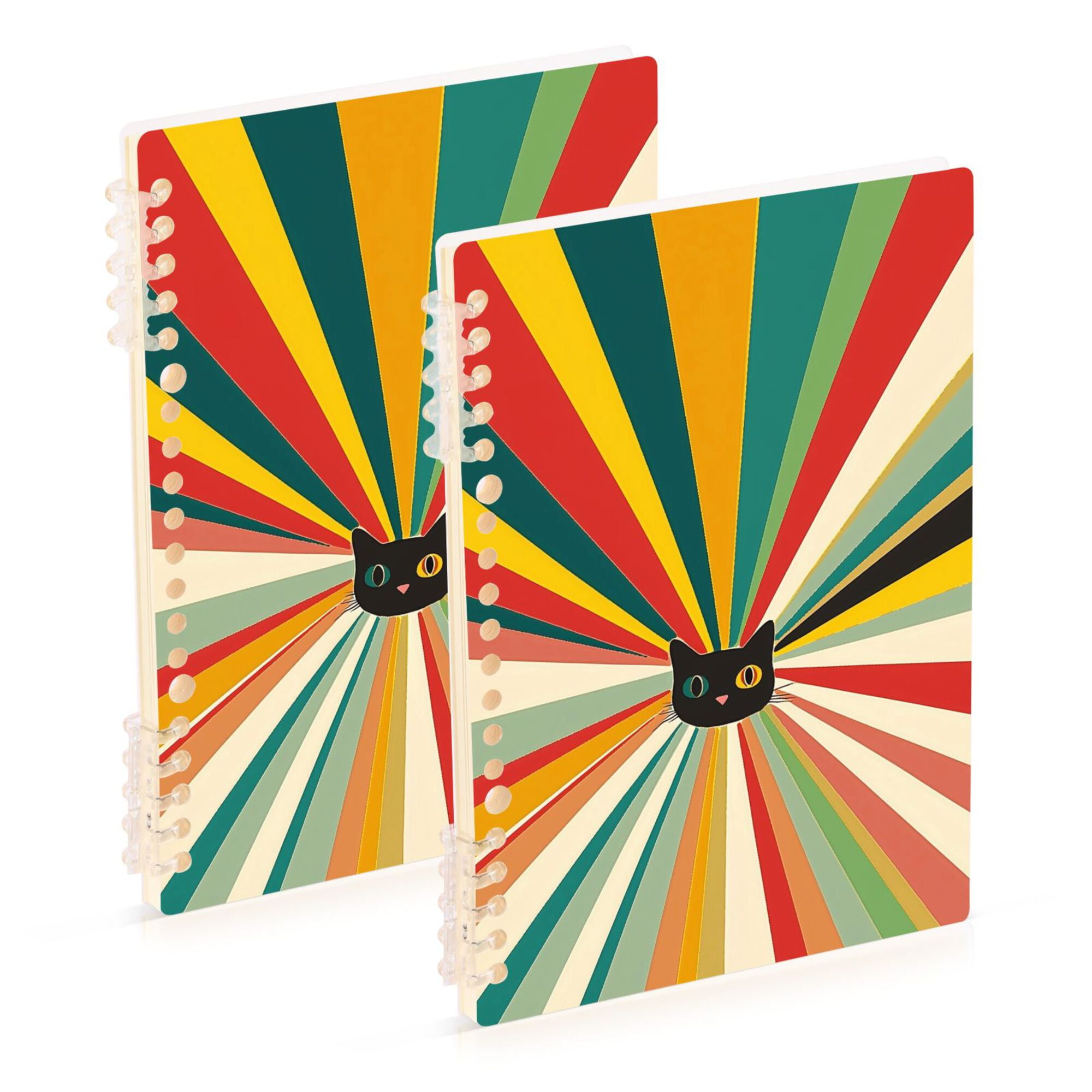 FORMRS 1-Subject Spiral Notebook 8" x 5" College Ruled 60 Refillable ...