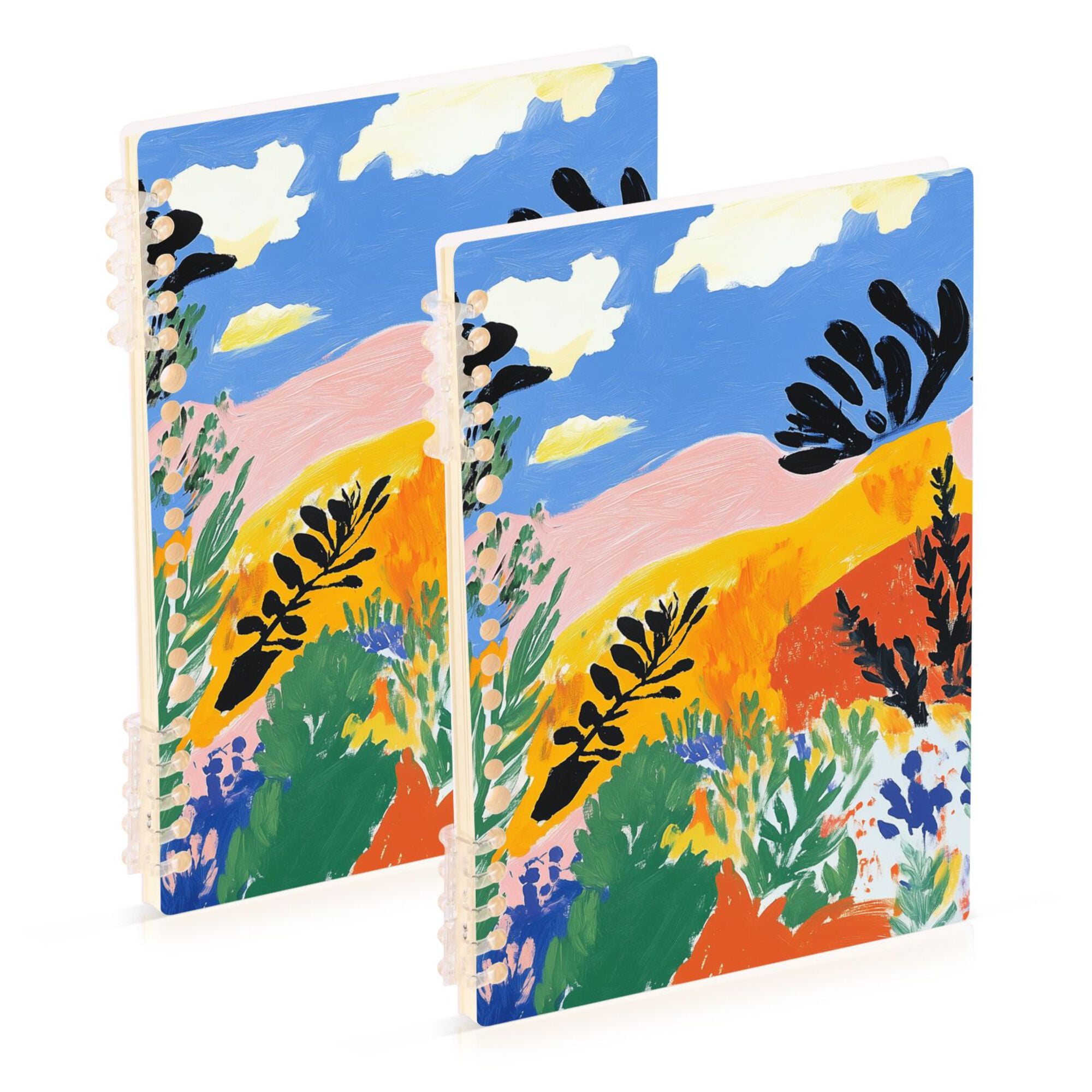 FORMRS 1-Subject Spiral Notebook 8" x 5" College Ruled 60 Refillable ...