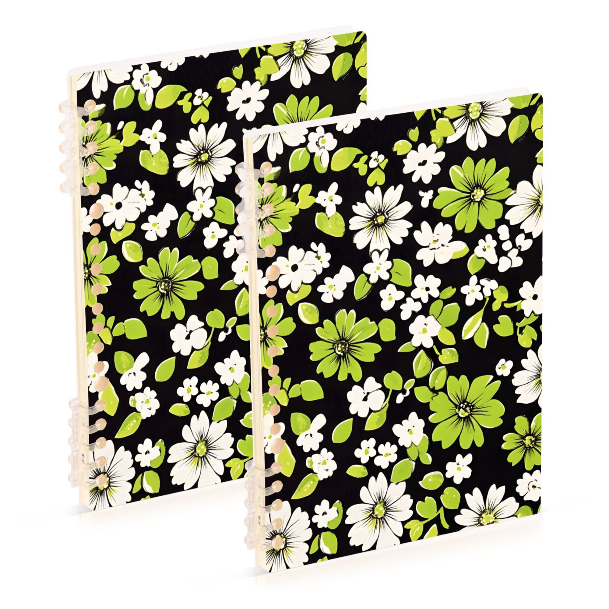 FORMRS 2 Pack Spiral Notebook College Ruled 1 Subject 8" x 5 ...