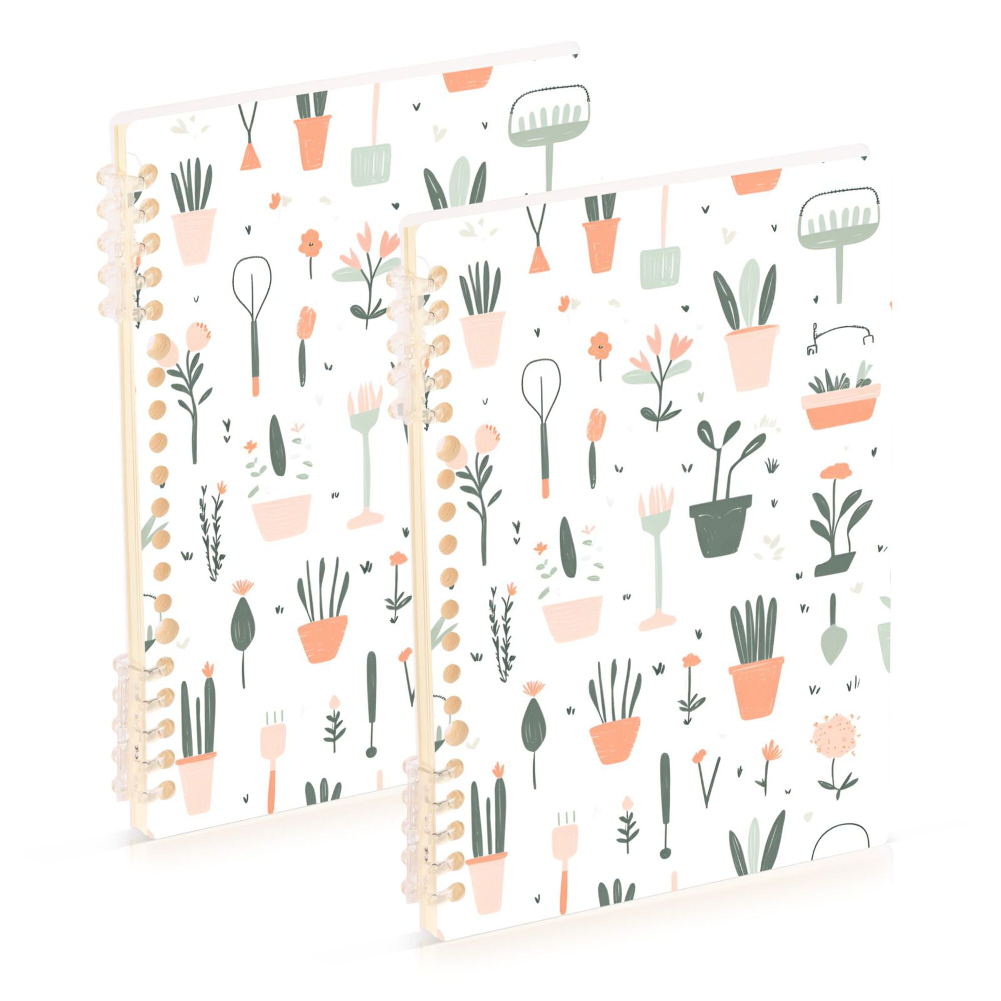 FORMRS 2 Pack Spiral Notebook College Ruled 1 Subject 8" x 5 ...