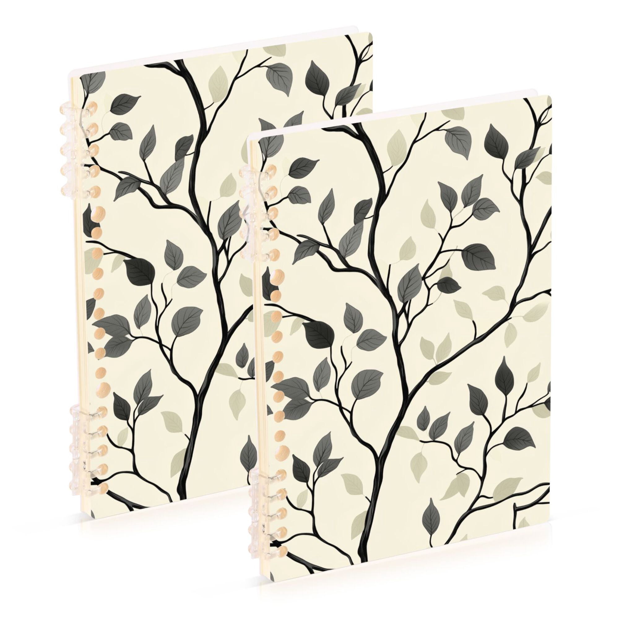 FORMRS 2 Pack Spiral Notebook College Ruled 1 Subject 8" x 5 ...