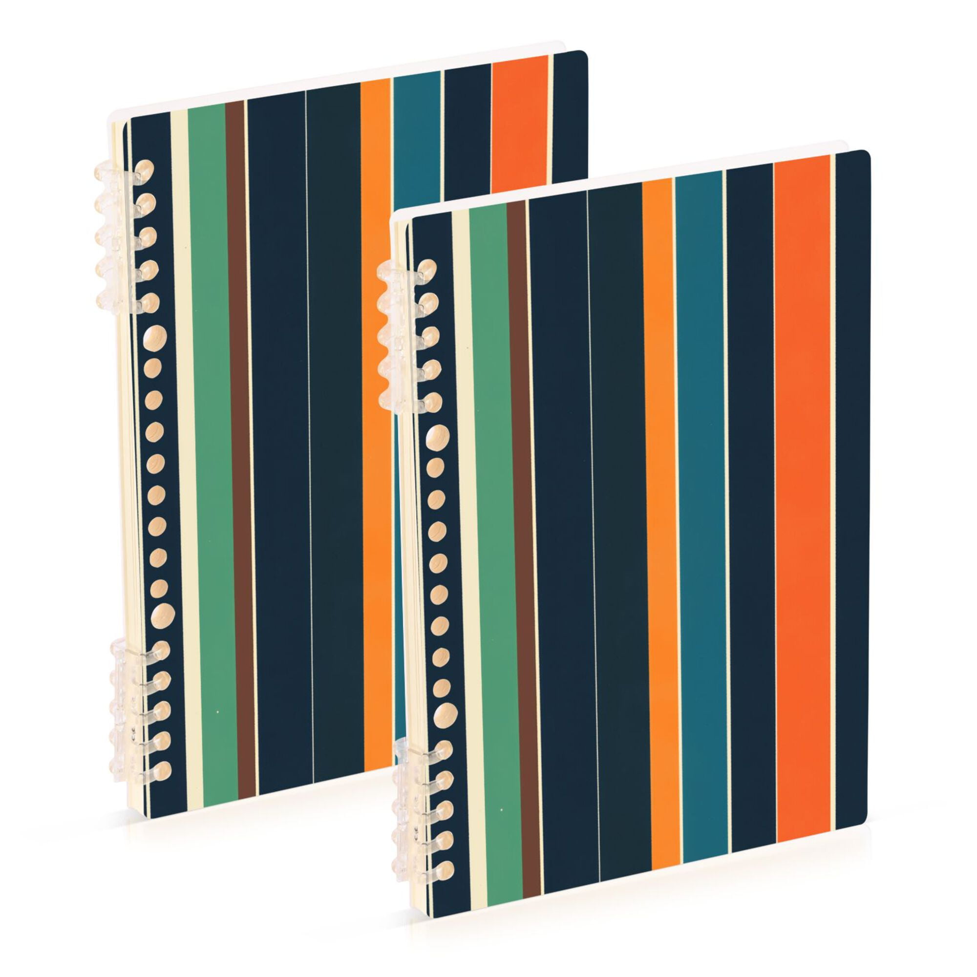 FORMRS 2 Pack Spiral Notebook College Ruled 1 Subject 8" x 5 ...