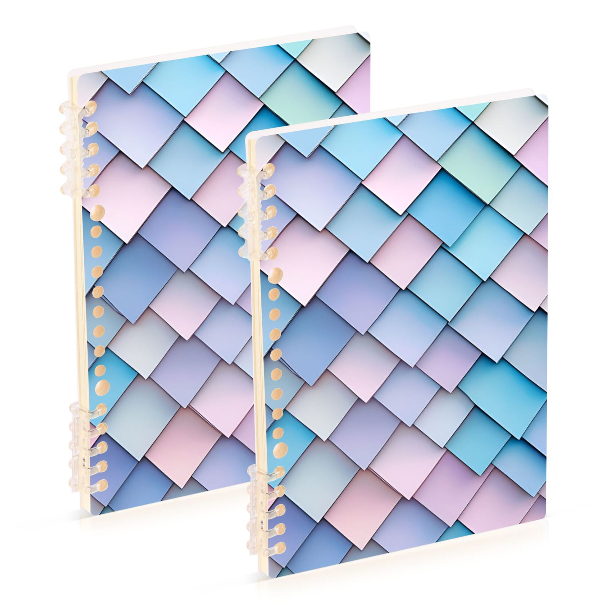 FORMRS 2 Pack Spiral Notebook College Ruled 1 Subject 8" x 5 ...