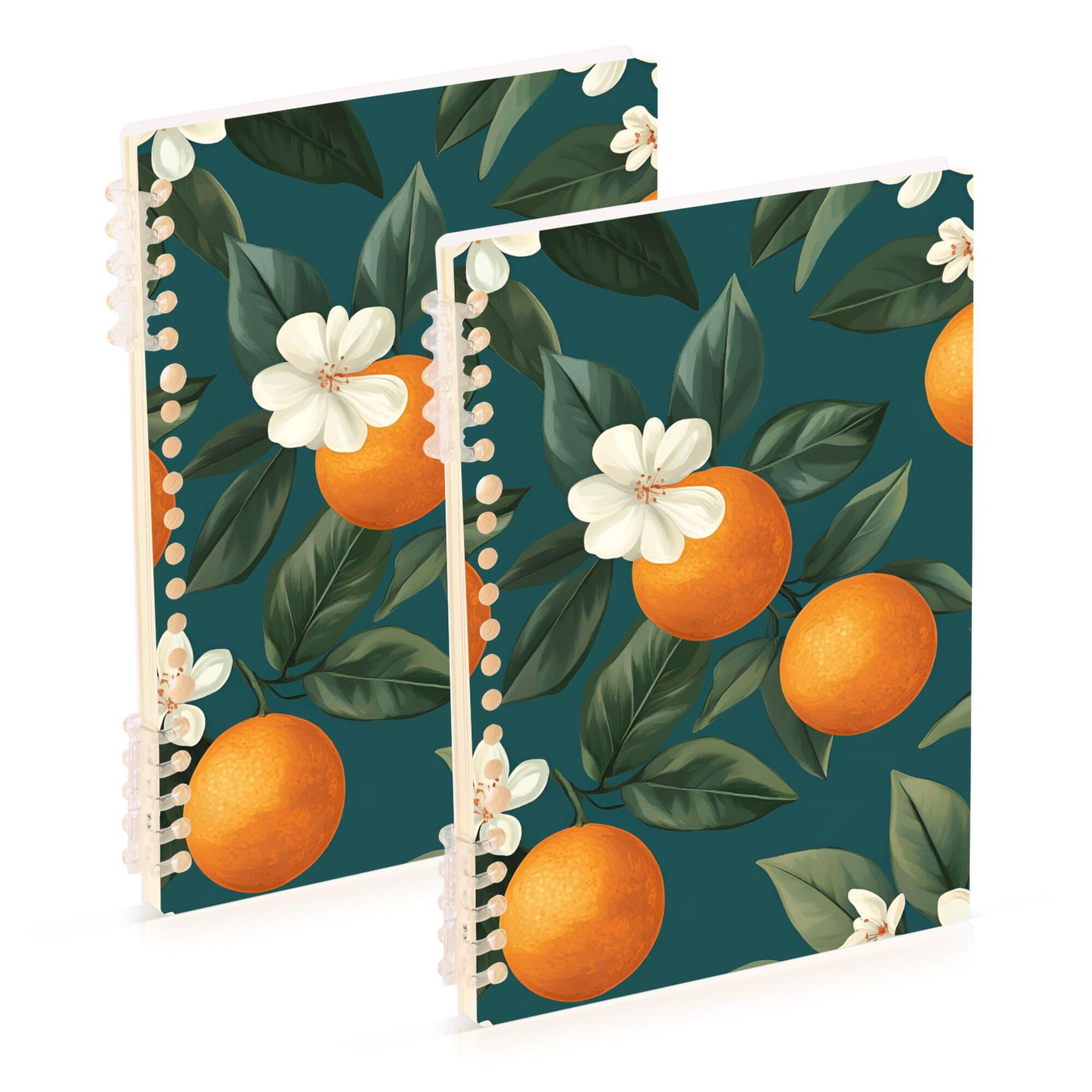 FORMRS 2 Pack Spiral Notebook College Ruled 1 Subject 8" x 5 ...