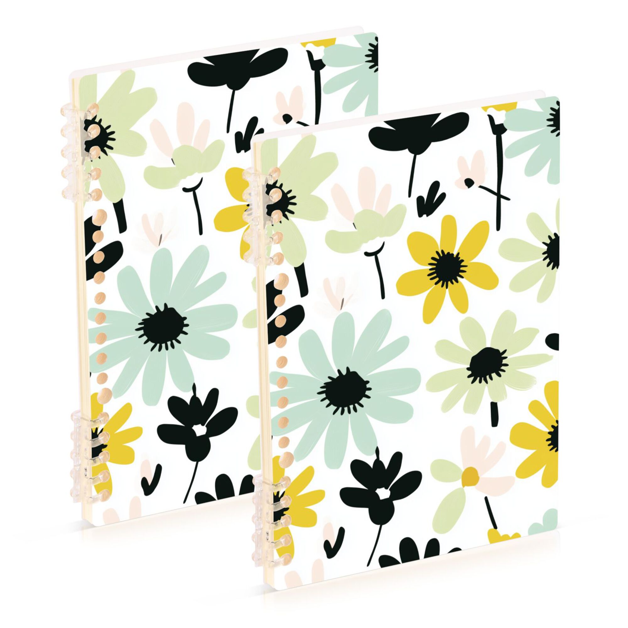 FORMRS 2 Pack Spiral Notebook College Ruled 1 Subject 8" x 5 ...