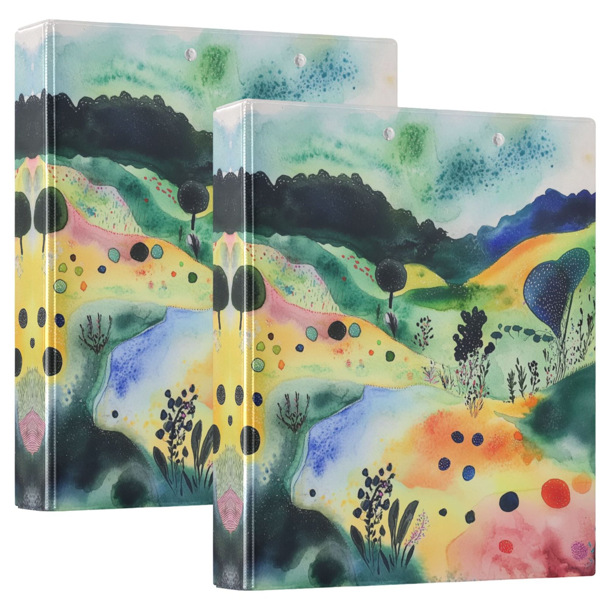 FORMRS 3 Ring Binder 1.5 inch with Pockets Clip Board 200 Sheets ...