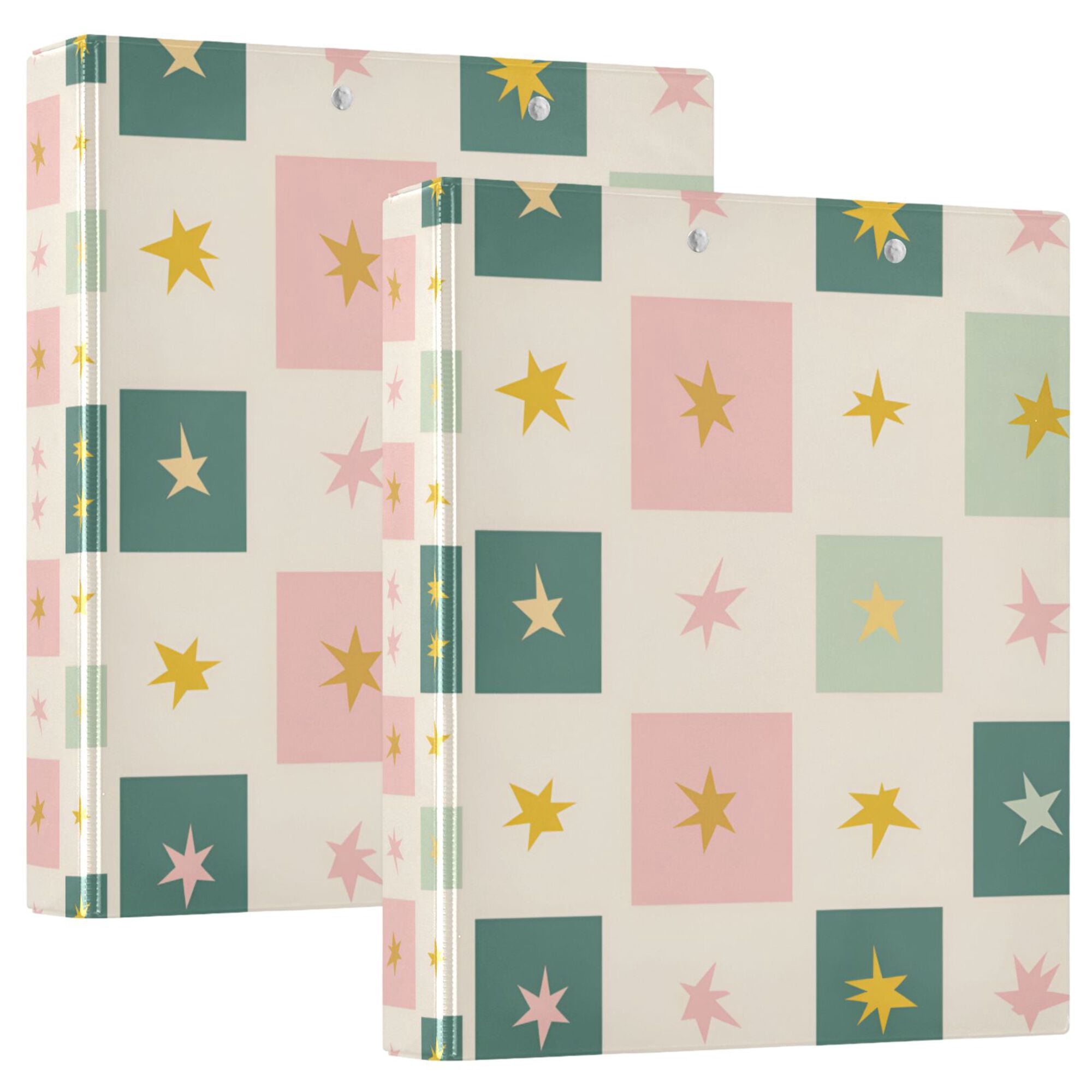 FORMRS 3 Ring Binder 1.5 inch with Pockets Clip Board 200 Sheets ...