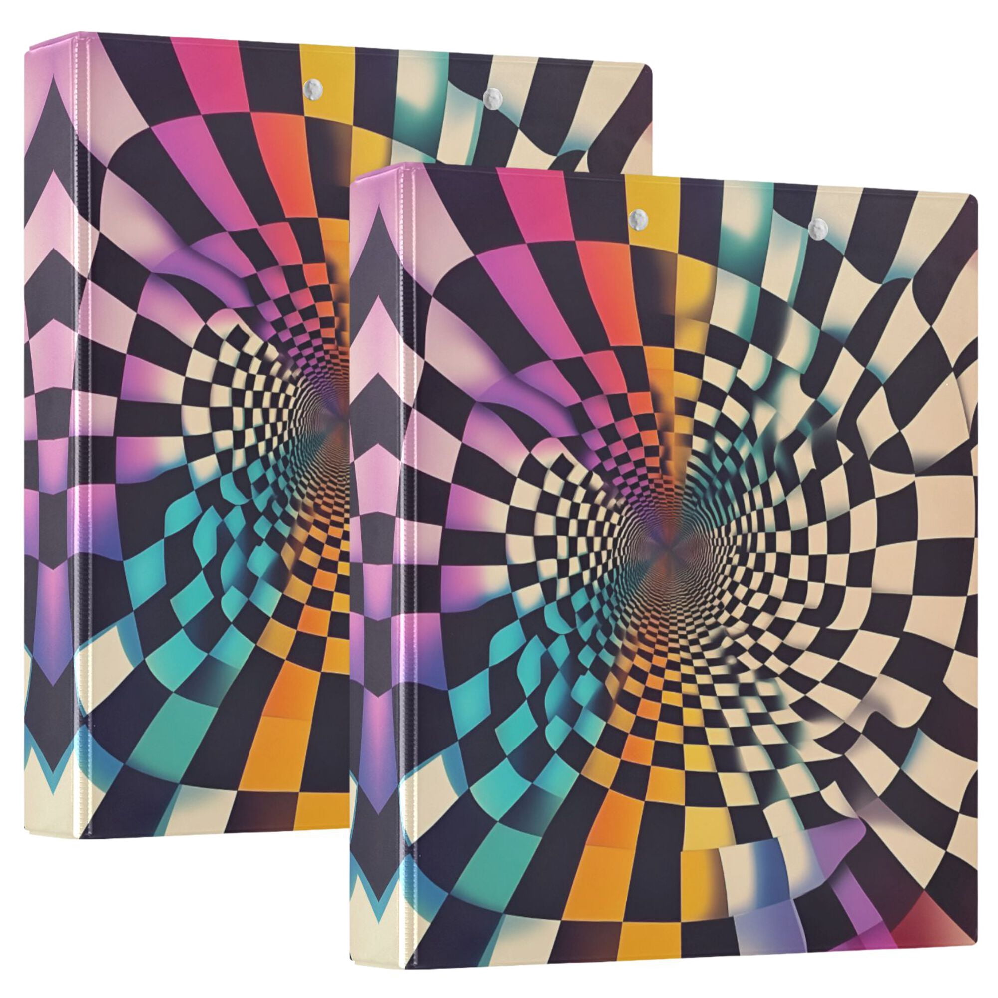 FORMRS 3 Ring Binder 1.5 inch with Pockets Clip Board 200 Sheets ...