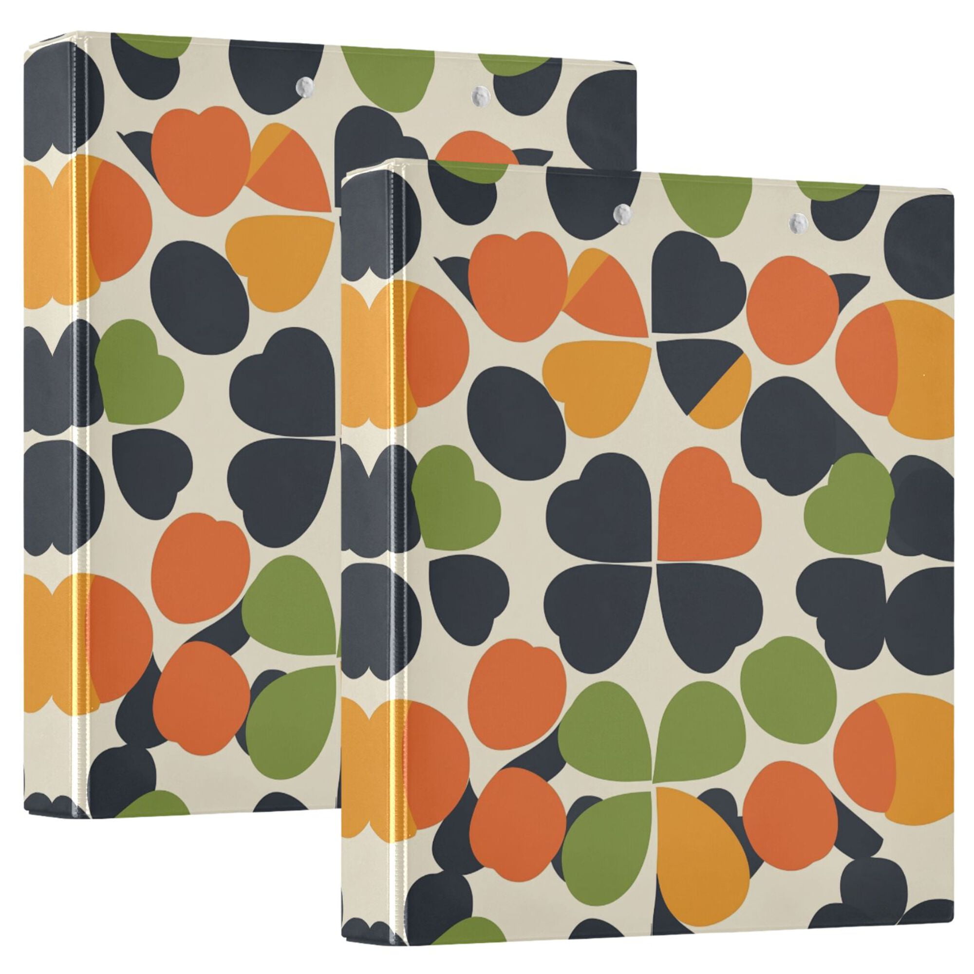 FORMRS 3 Ring Binder 1.5 inch with Pockets Clip Board 200 Sheets ...