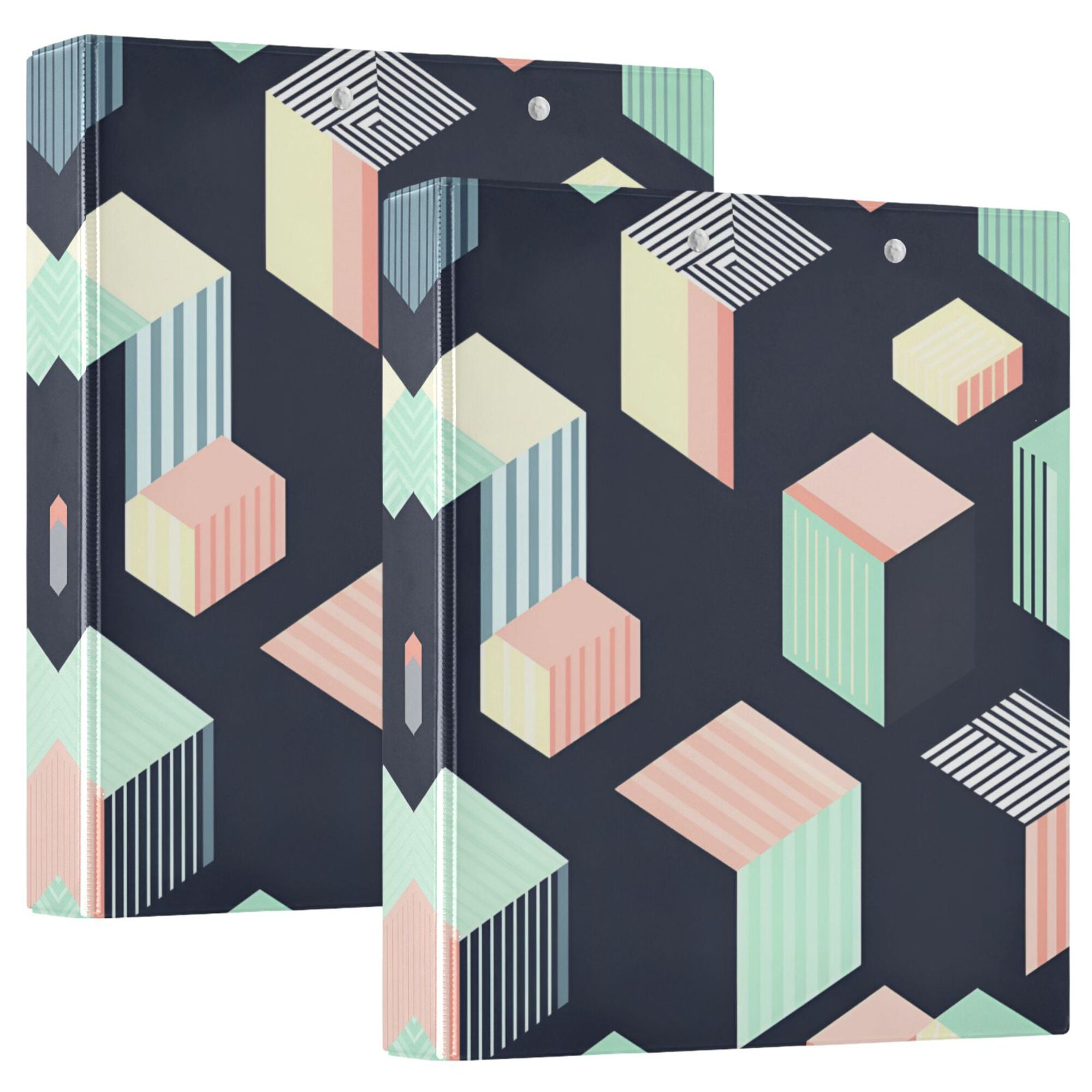 FORMRS 3 Ring Binder 1.5 inch with Pockets Clip Board 200 Sheets ...