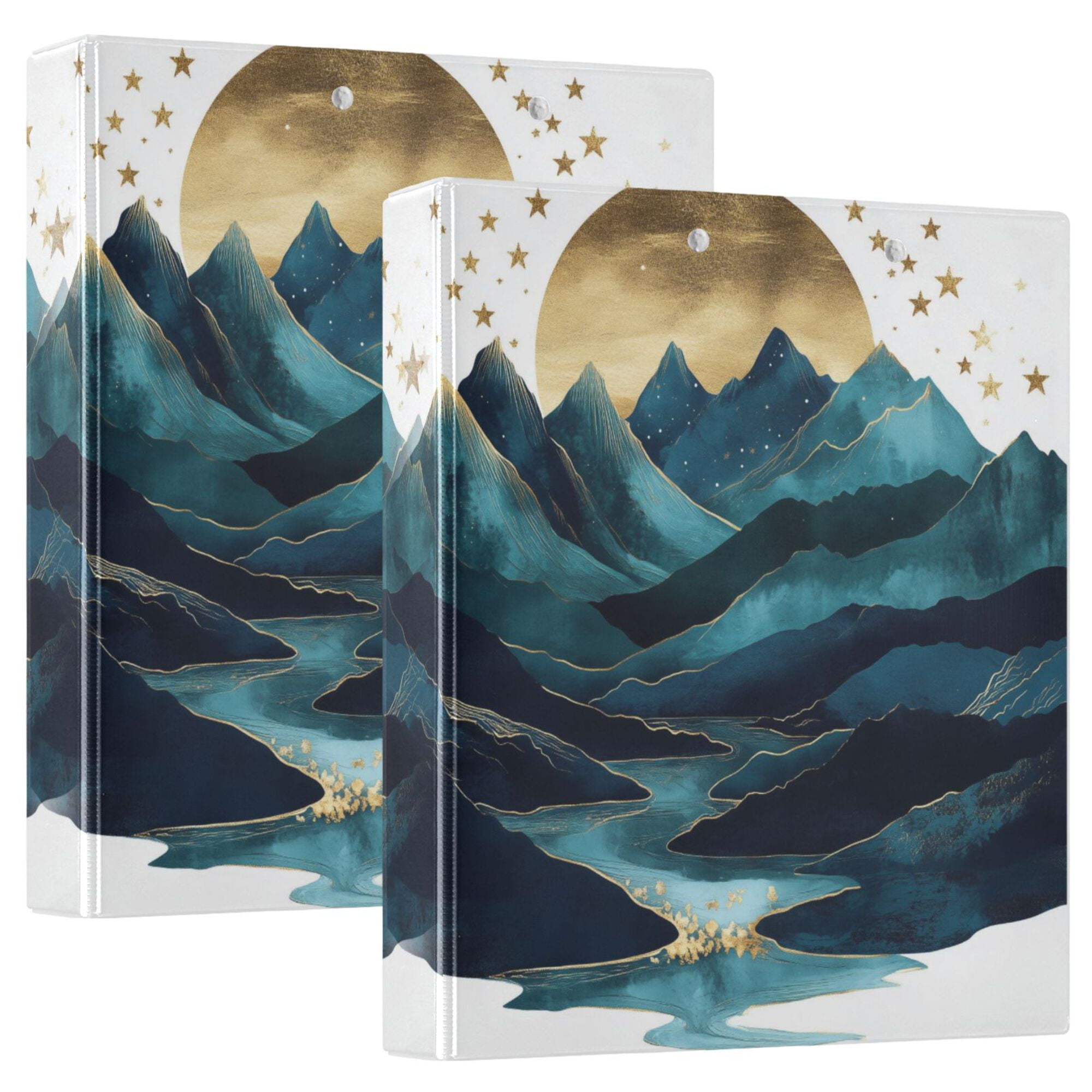 FORMRS 3 Ring Binder 1.5 inch with Pockets Clip Board 200 Sheets ...