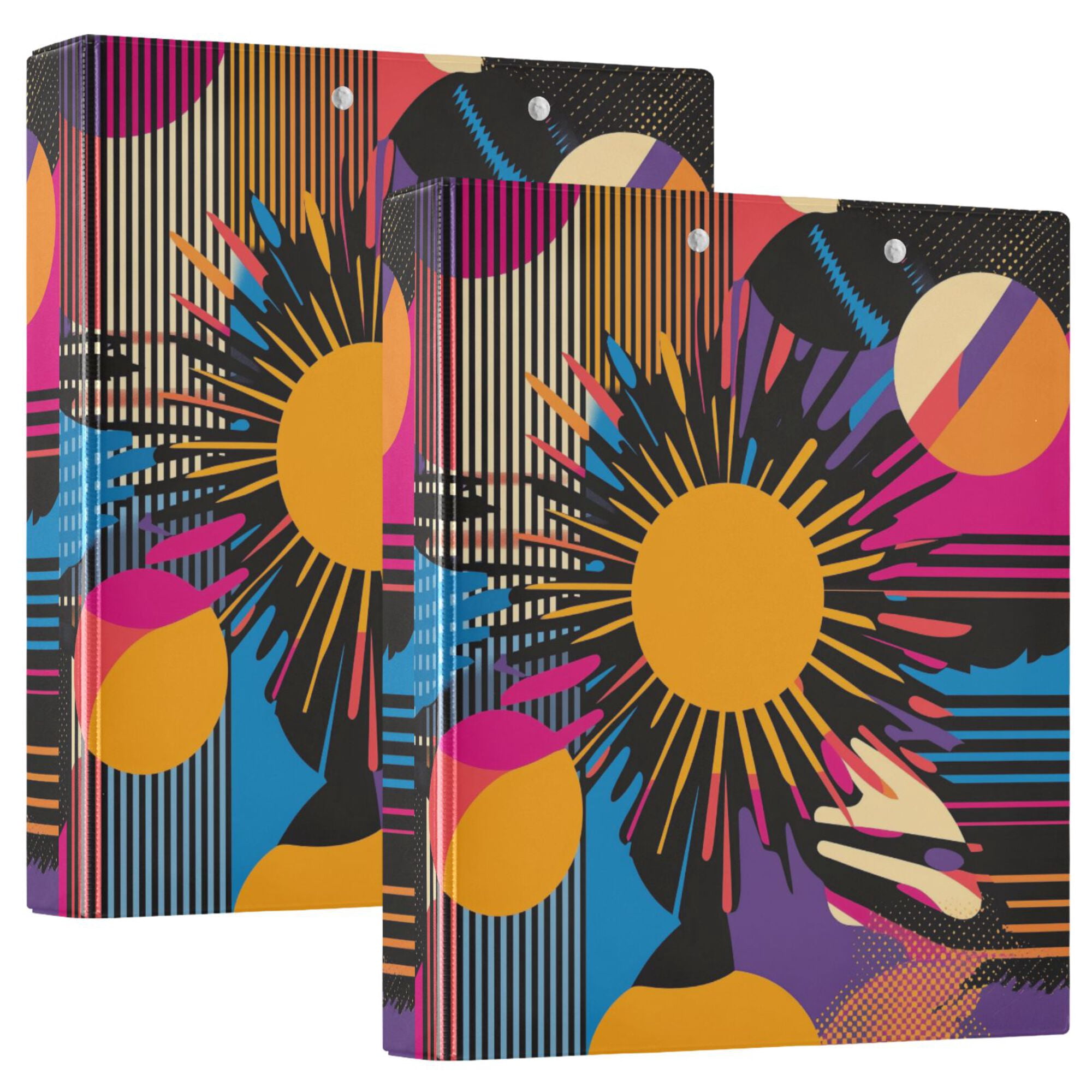 FORMRS 3 Ring Binder 1.5 inch with Pockets Clip Board 200 Sheets ...