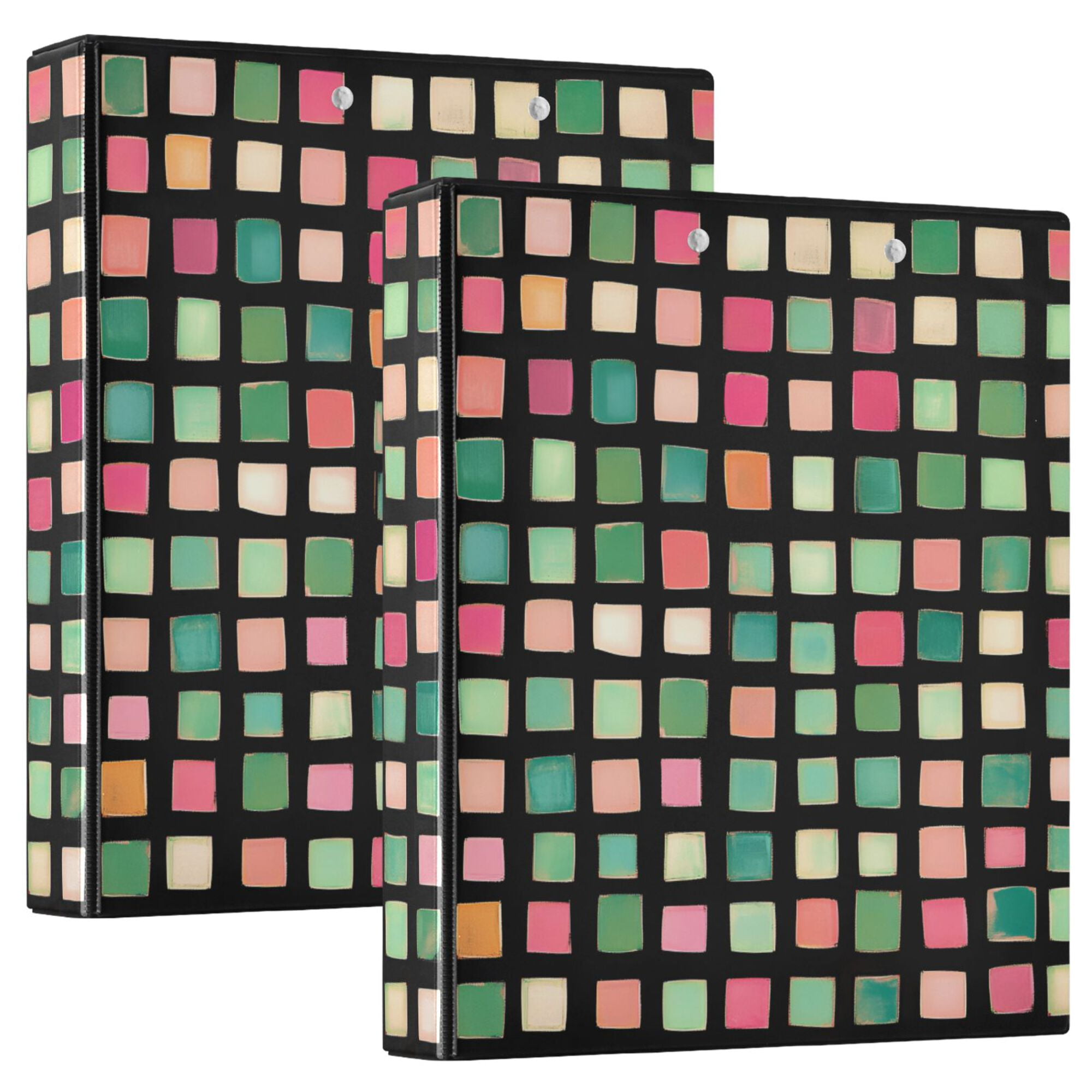 FORMRS 3 Ring Binder 1.5 inch with Pockets Clip Board 200 Sheets ...