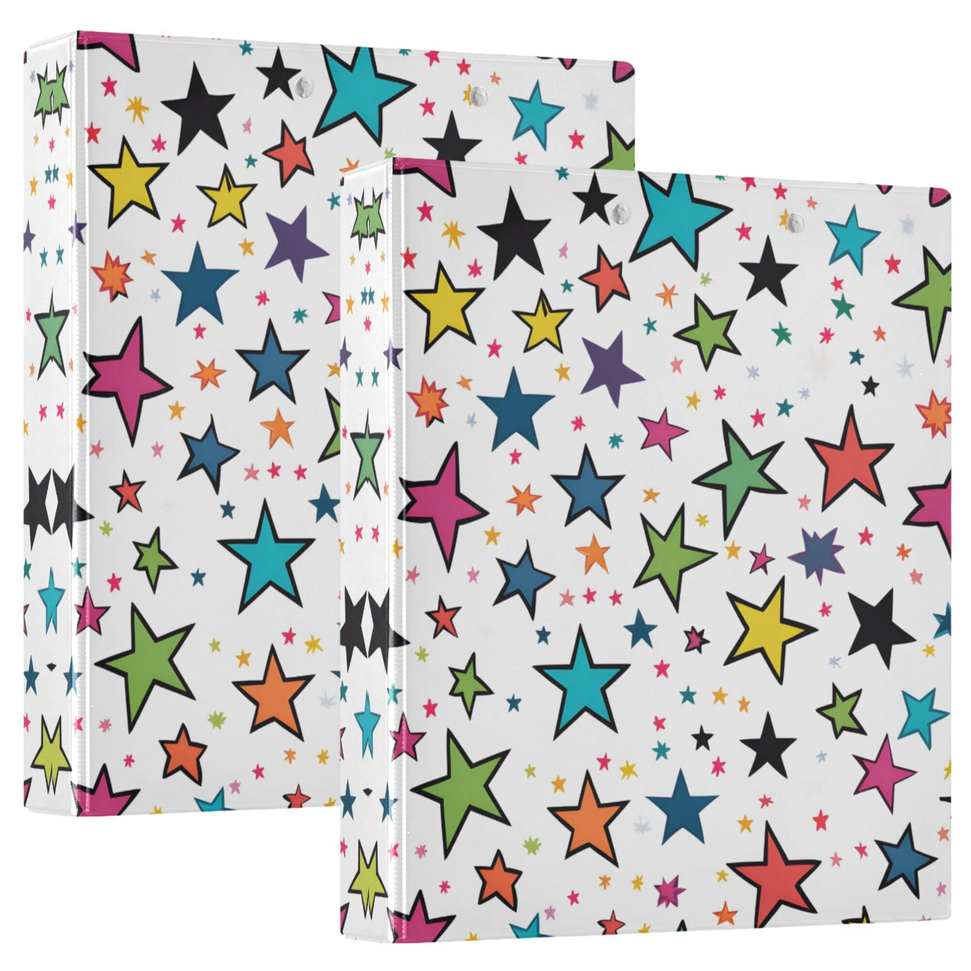 FORMRS 3 Ring Binder 1.5 inch with Pockets Clip Board 200 Sheets ...