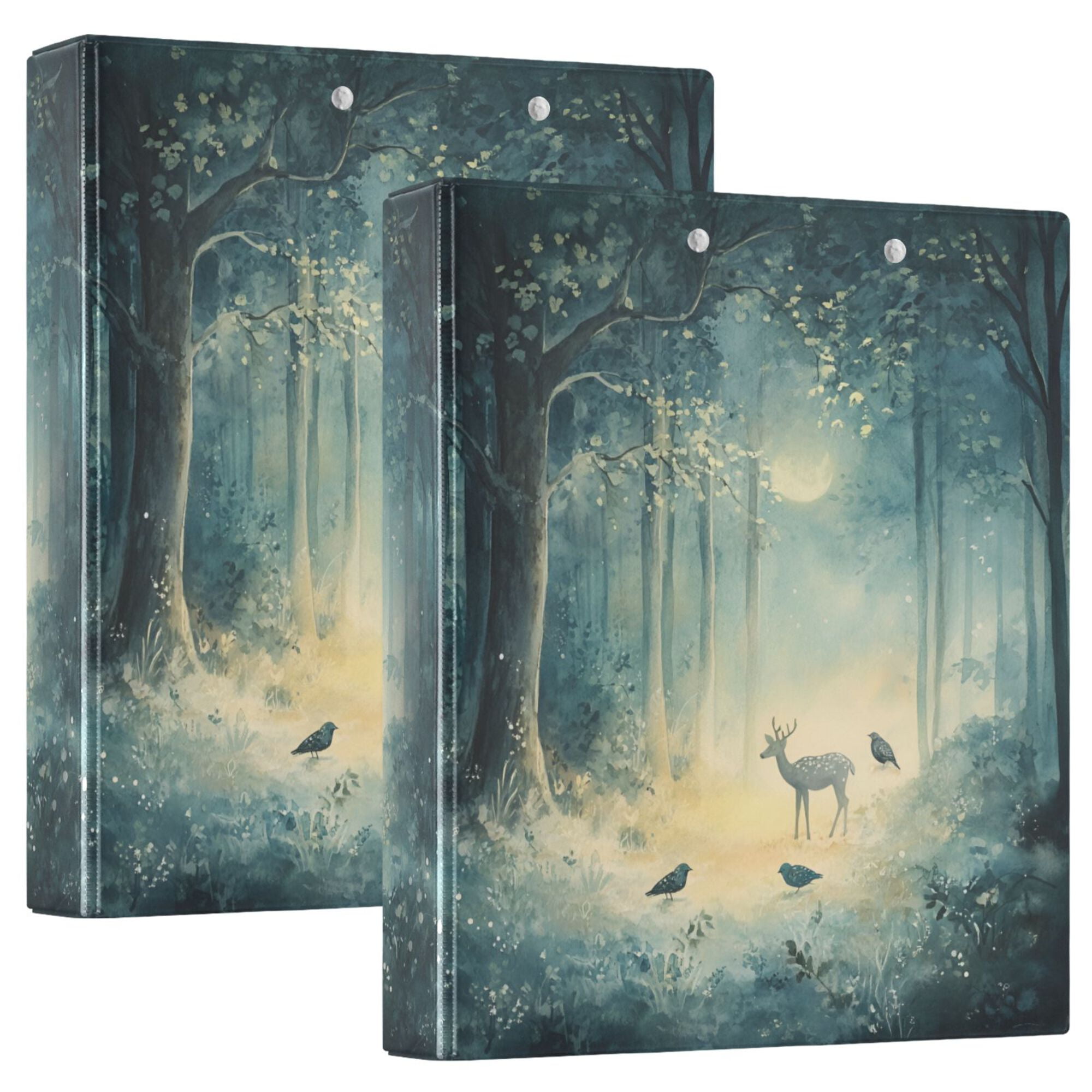 FORMRS 3 Ring Binder 1.5 inch with Pockets Clip Board 200 Sheets ...