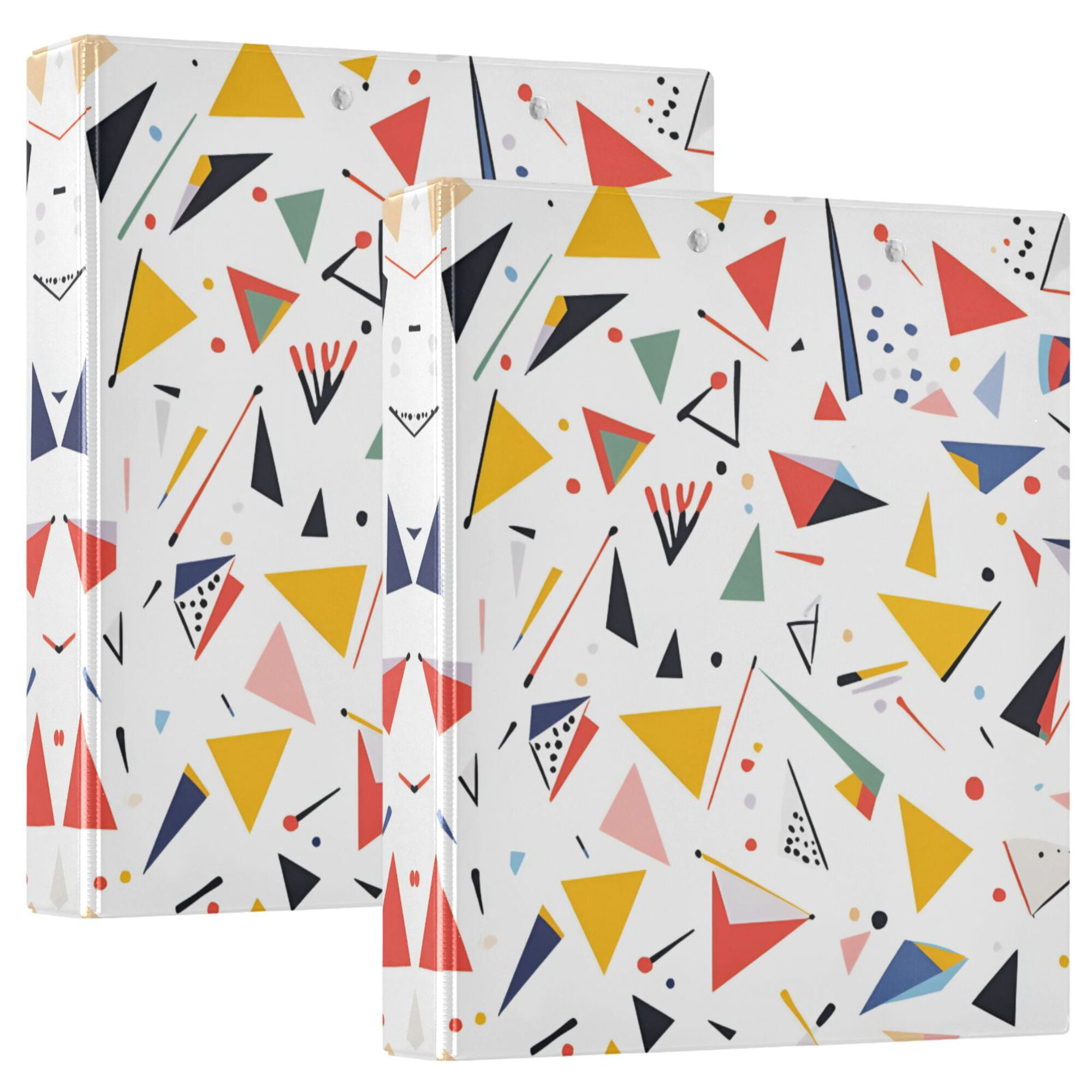 FORMRS 3 Ring Binder 1.5 inch with Pockets Clip Board 200 Sheets ...