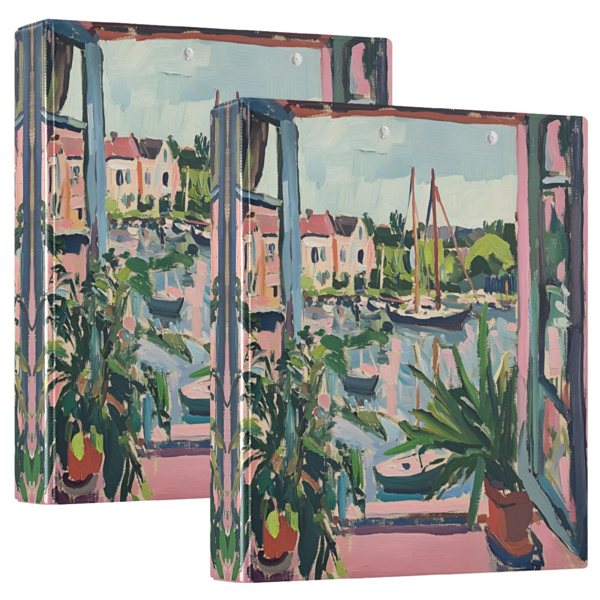 FORMRS 3 Ring Binder 1.5 inch with Pockets Clip Board 200 Sheets ...