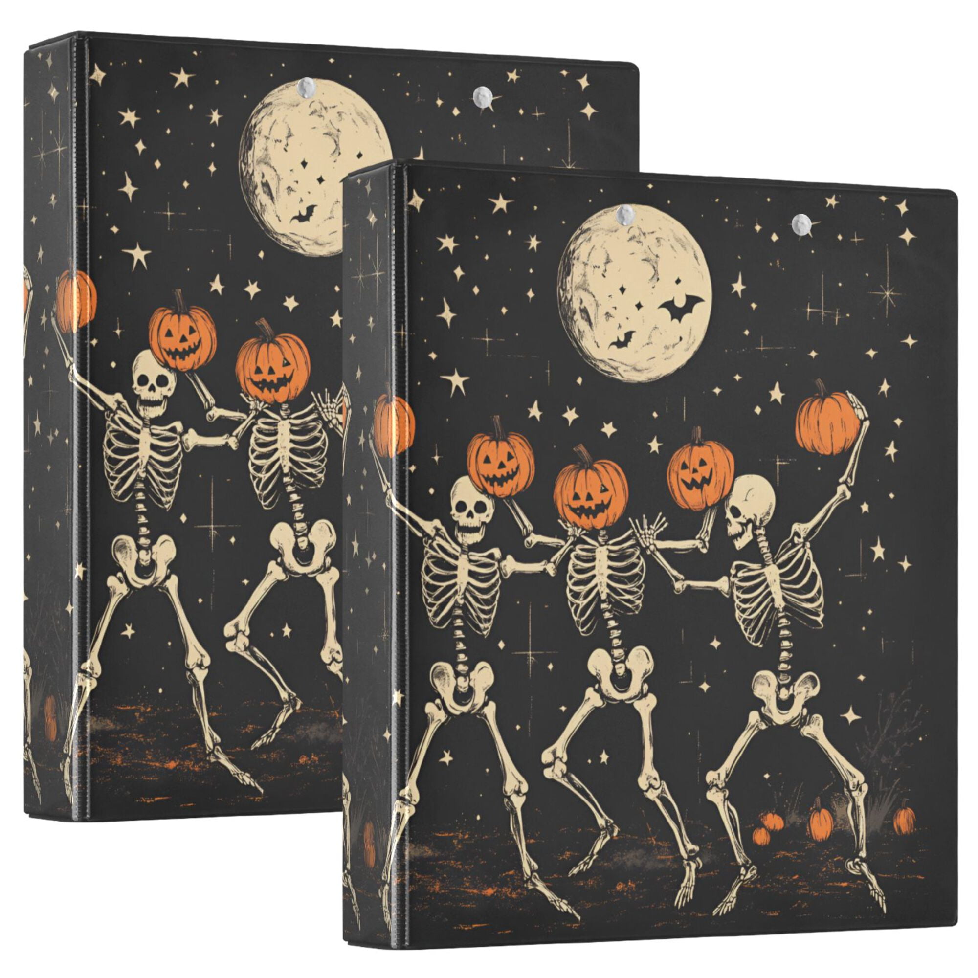 FORMRS 3 Ring Binder 1.5 inch with Pockets Set of 2 Clip Board 200 ...