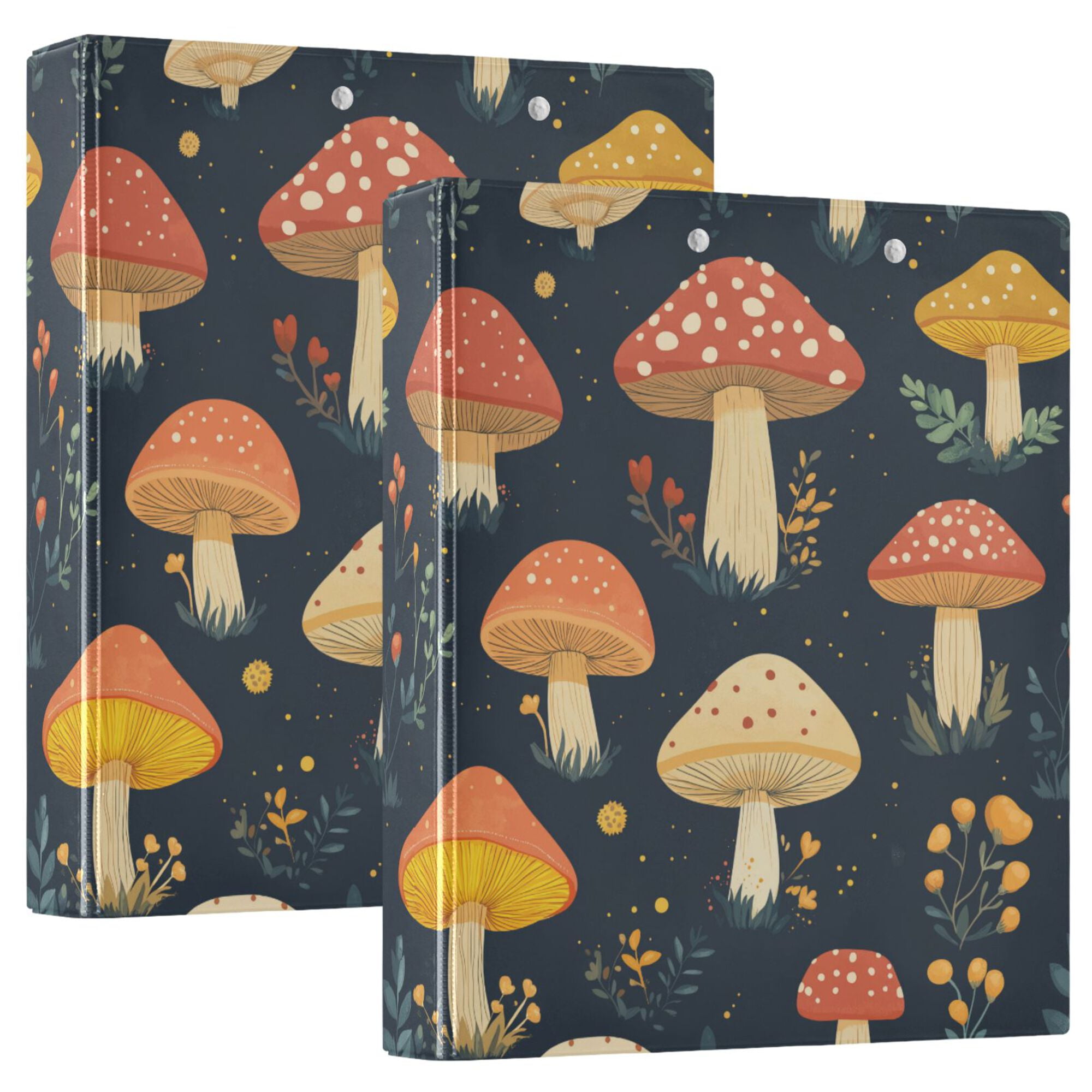 FORMRS 3 Ring Binder 1.5 inch with Pockets Set of 2 Clip Board 200 ...