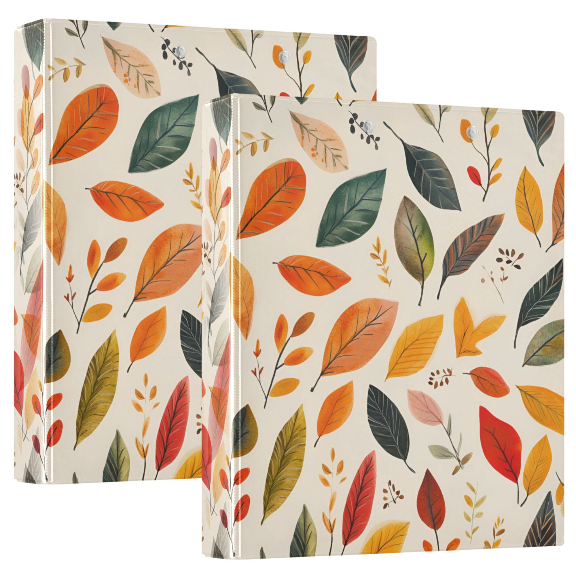 FORMRS 3 Ring Binder 1.5 inch with Pockets Set of 2 Clip Board 200 ...