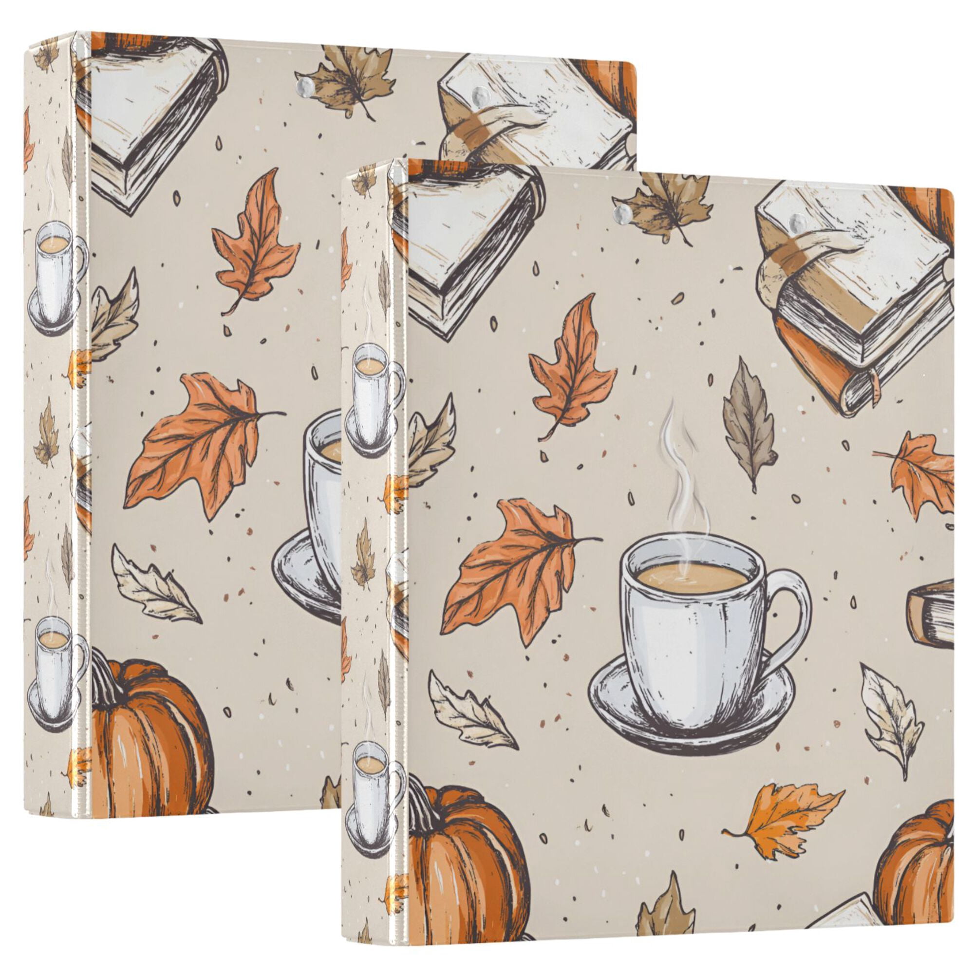 FORMRS 3 Ring Binder 1.5 inch with Pockets Set of 2 Clip Board 200 ...