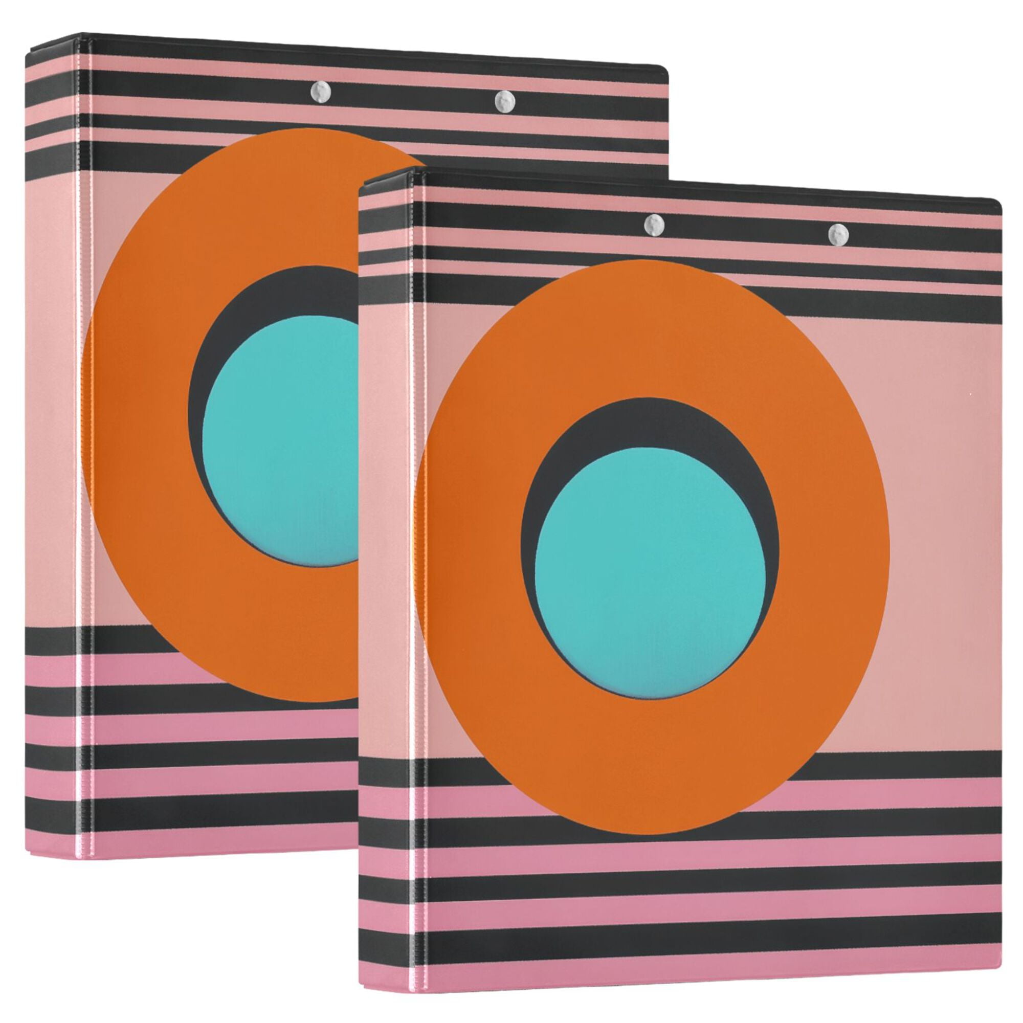 FORMRS 3 Ring Binder 1.5 inch with Pockets Set of 2 Clip Board 200 ...