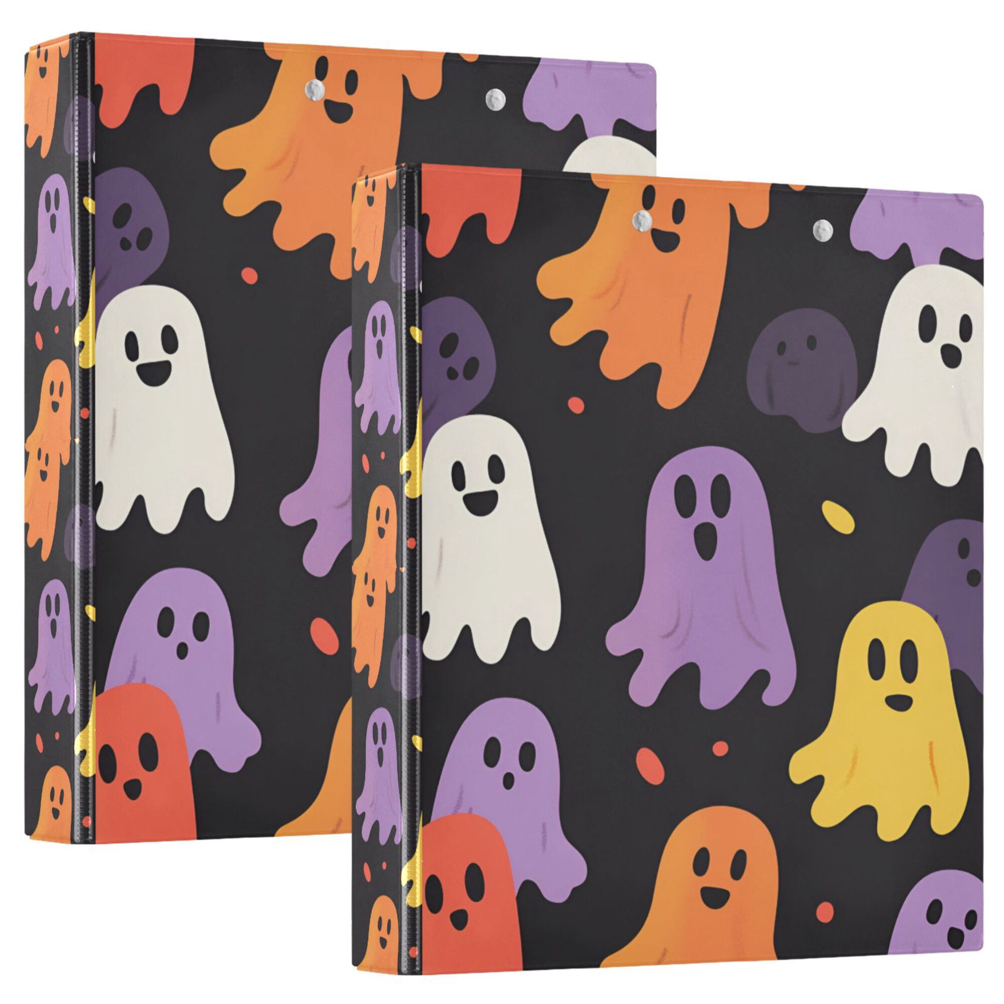 FORMRS 3 Ring Binder 1.5 inch with Pockets Set of 2 Clip Board 200 ...