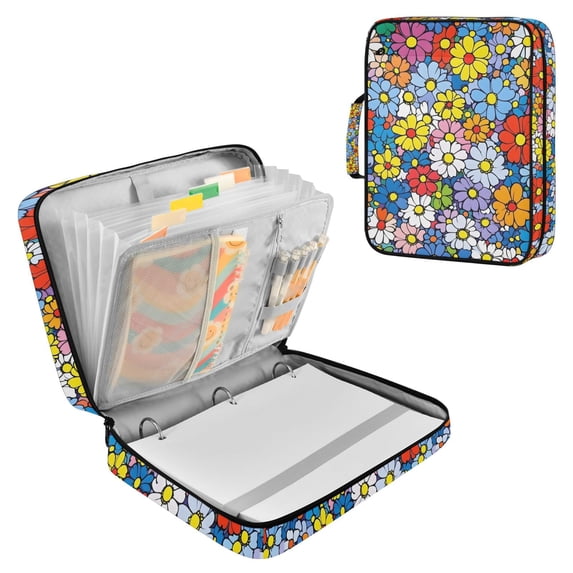 FORMRS Accordion File Folder A4 Size 7-Pocket Expanding Document ...