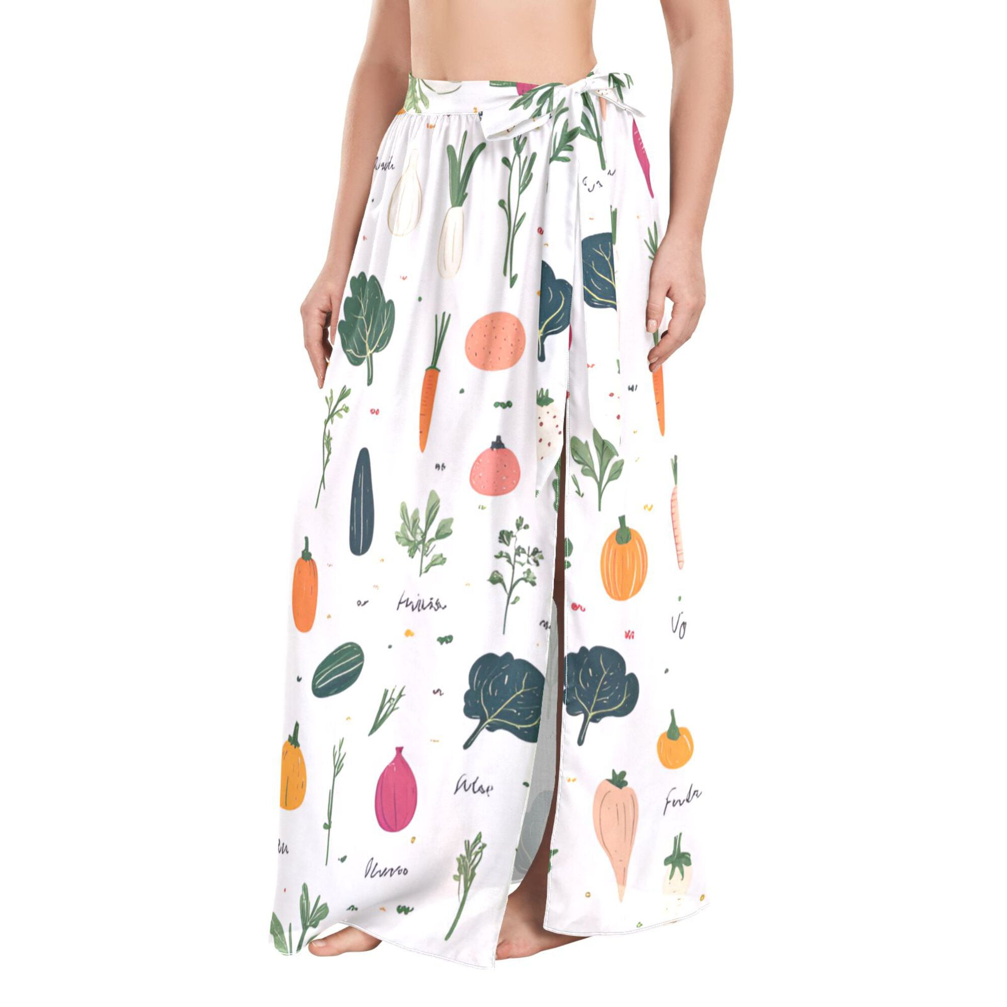 FORMRS Womens Beach Sarong Semi-Sheer Bikini Wrap Skirt Swimsuit Cover ...
