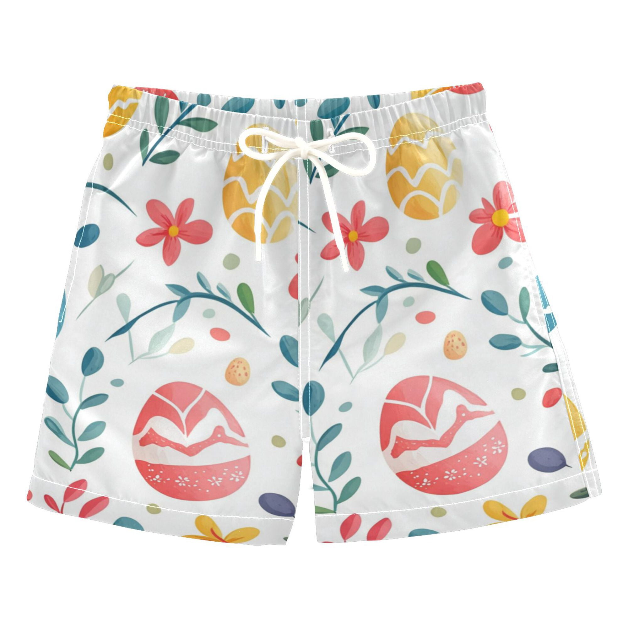FORMRS Boys Swim Trunks Quick Dry Mesh Liner Boardshorts Sizes XS-XL ...