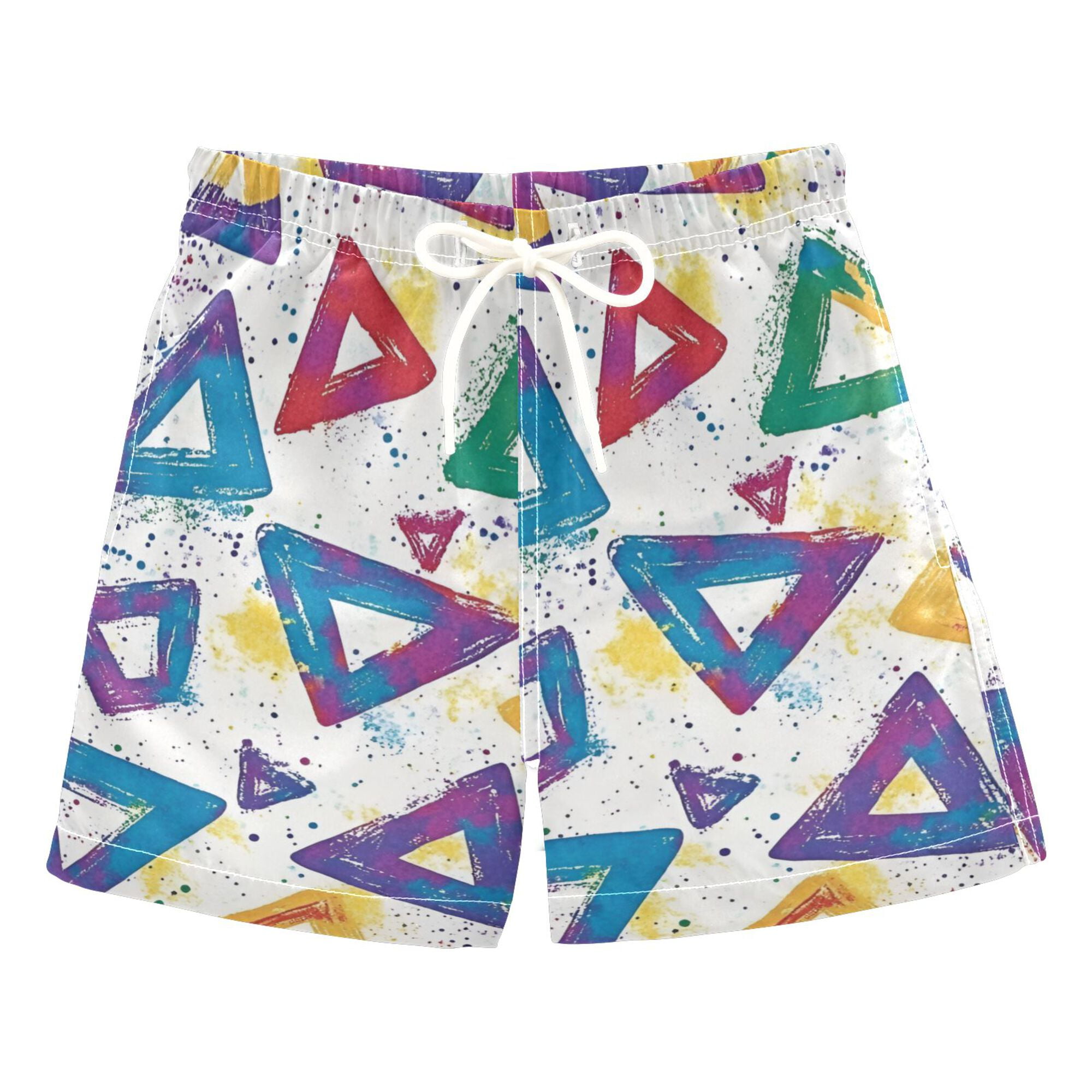 FORMRS Boys Swim Trunks Quick Dry Mesh Liner Boardshorts Sizes XS-XL ...